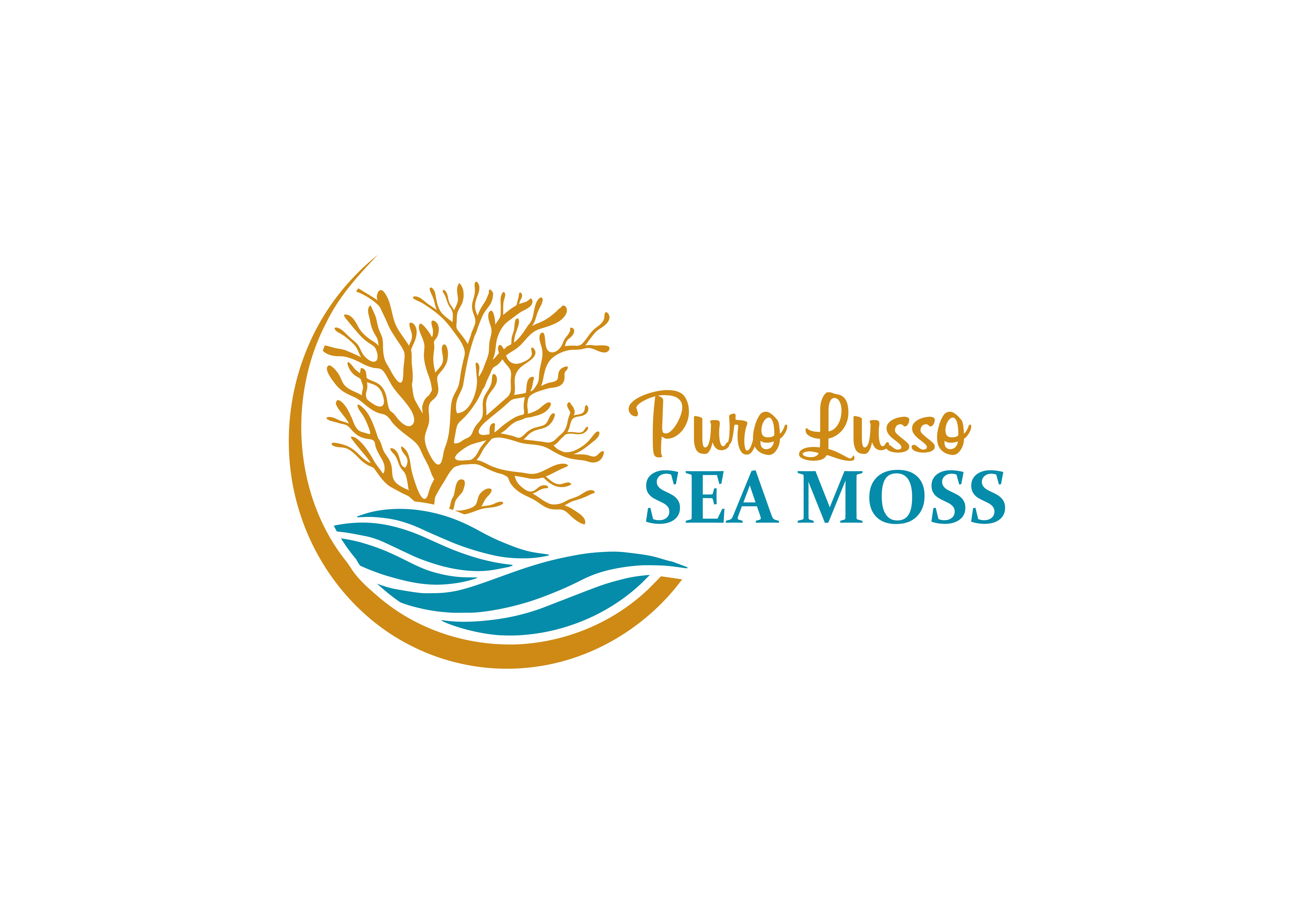 Beautiful sea moss logo design by Smrity Akter on Dribbble