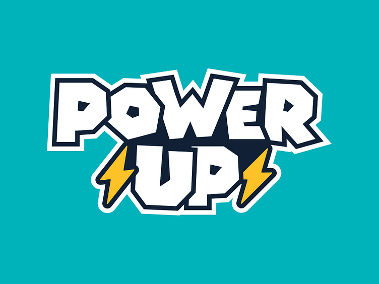 Power Up Logo Mark by wildmikewild on Dribbble