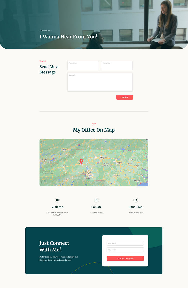 Consultant Layouts for SP Page Builder Pro by Ahmed Manna for ...