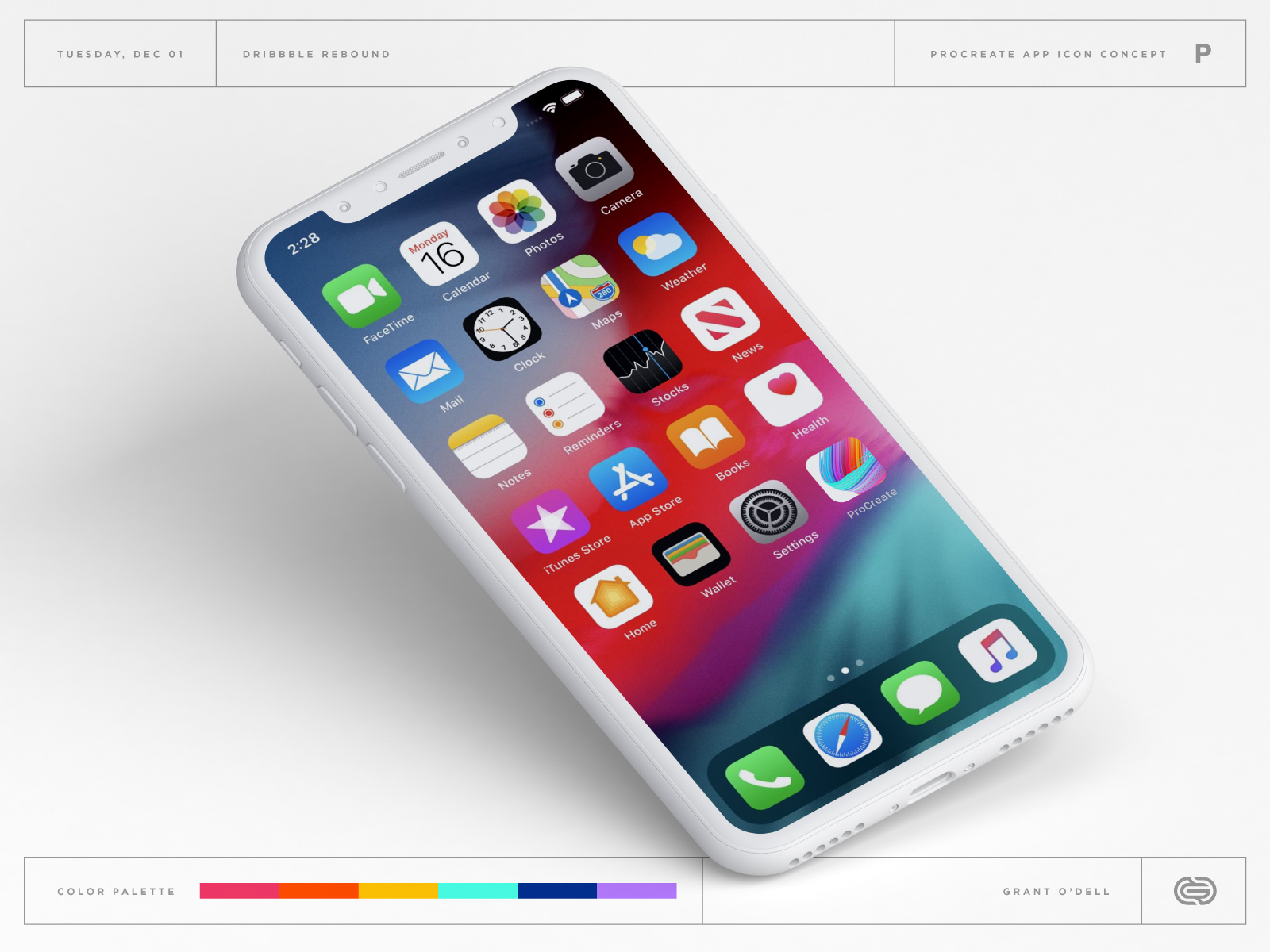 ProCreate App Icon by Grant O'Dell on Dribbble