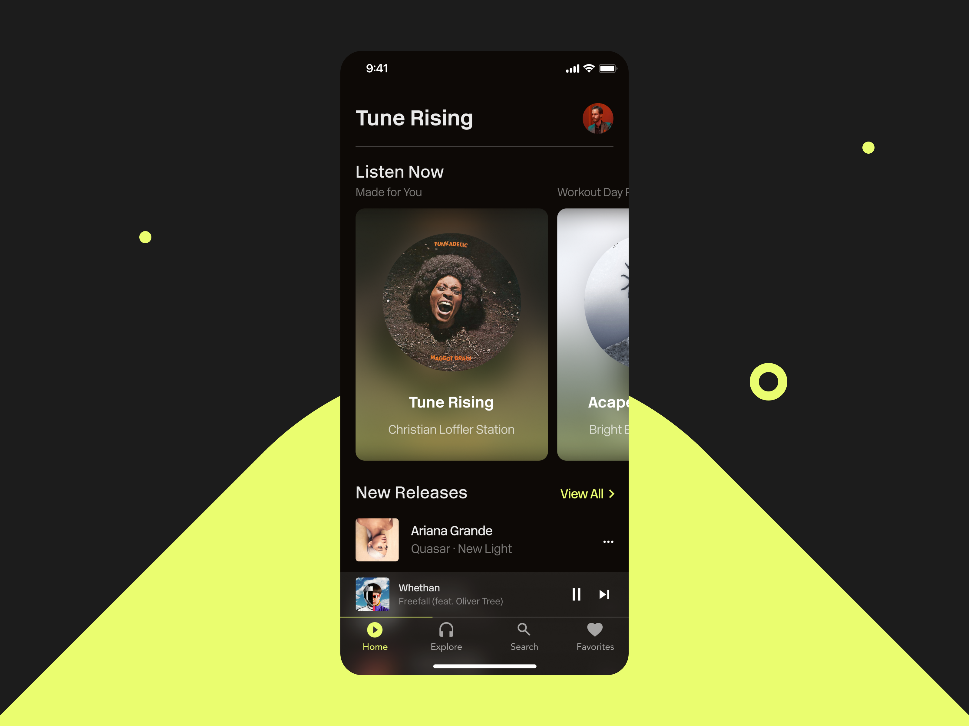 Music App Design Concept by Dmitry Lauretsky for Ronas IT | UI/UX Team ...