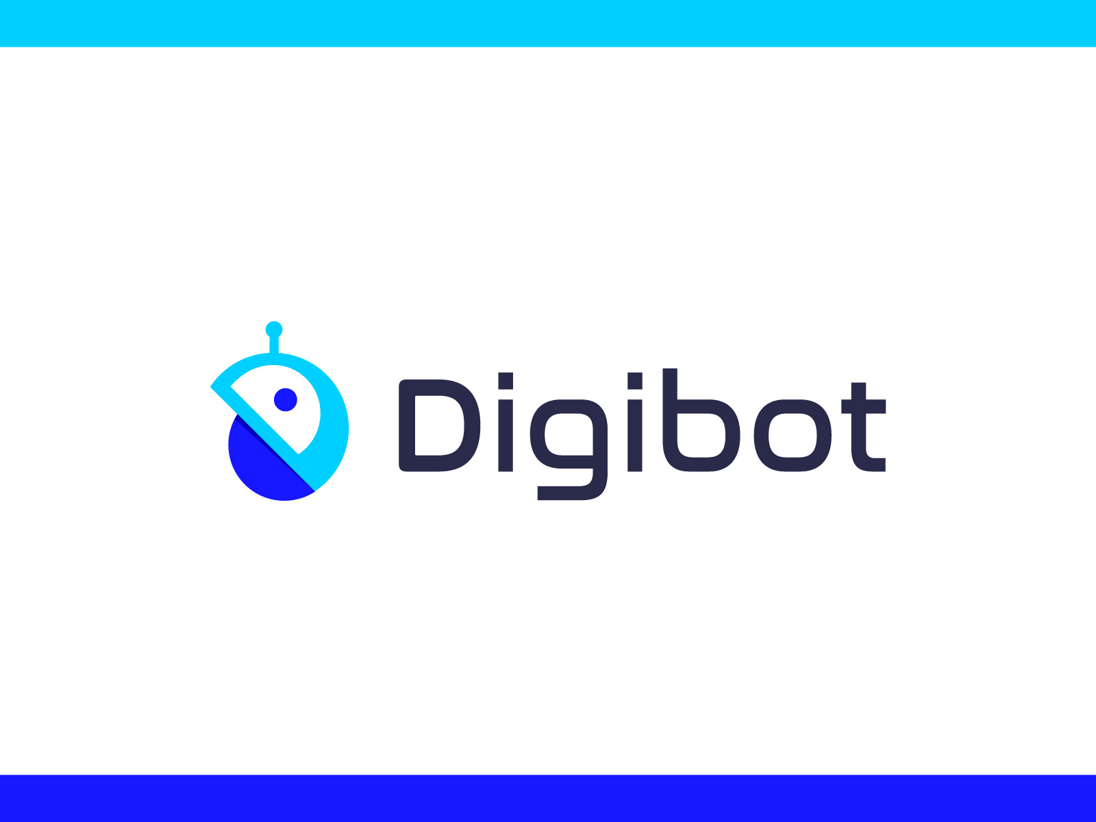 Digibot logo design, Bot, D, Modern, Futuristic, Ai, Unused logo by Md Humayun Kabir on Dribbble
