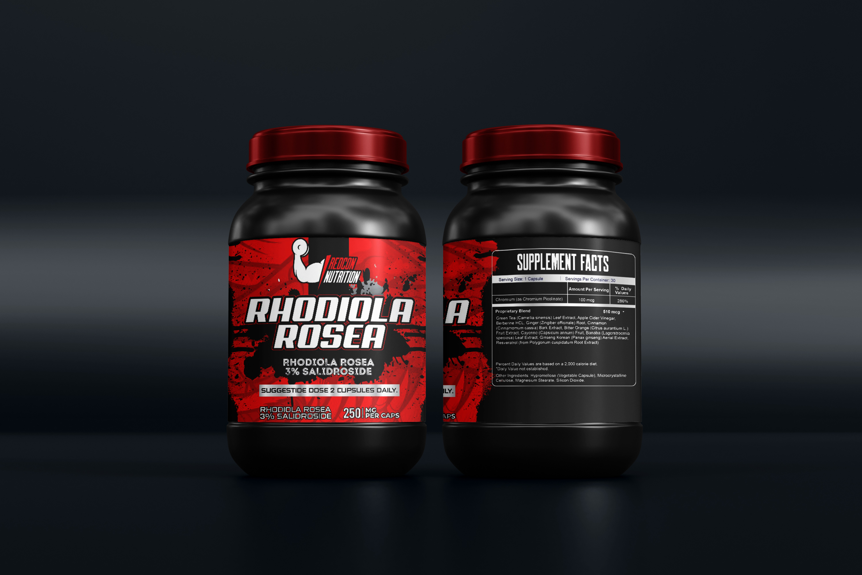 Supplement label Design by DeftAds on Dribbble