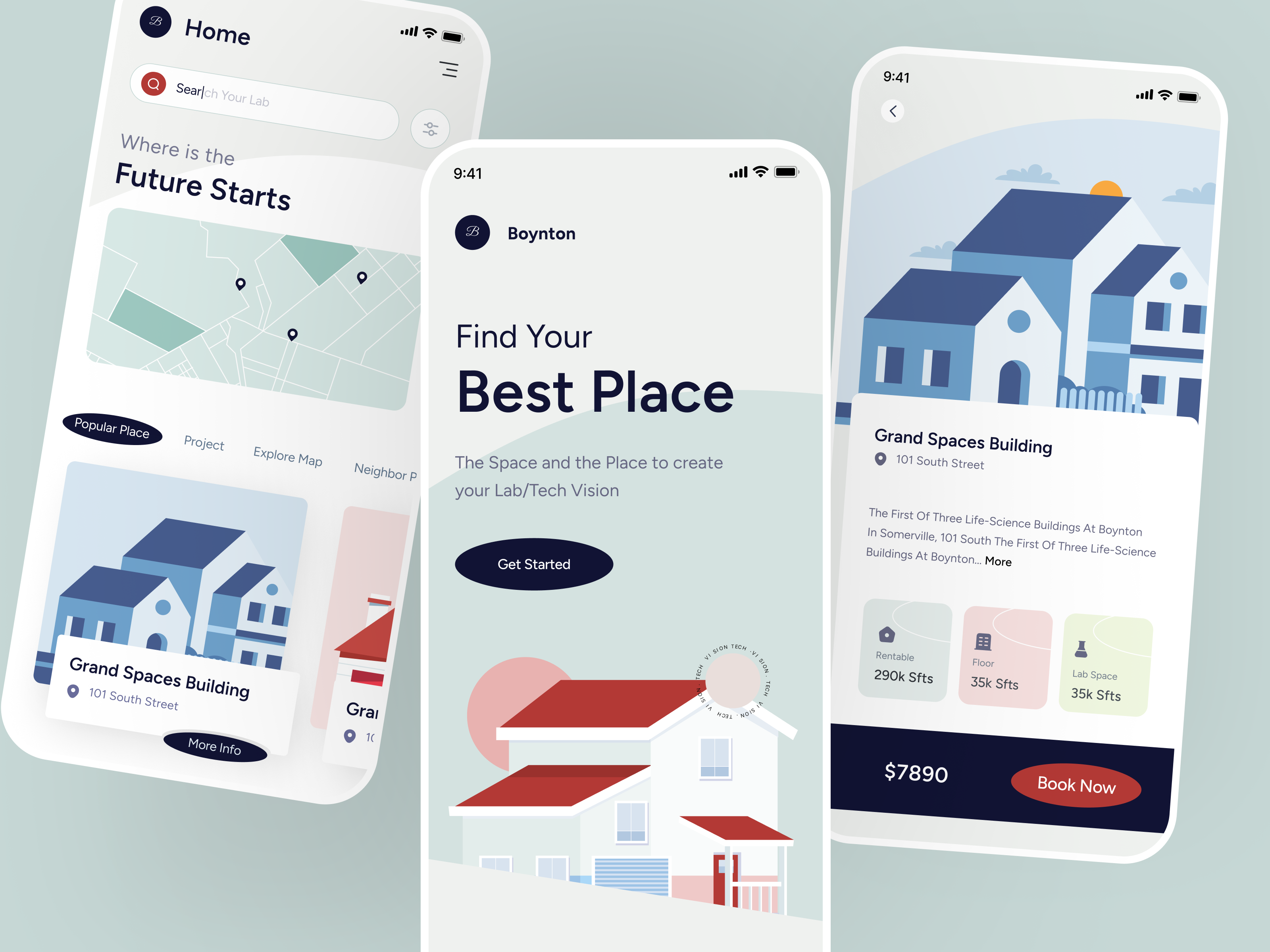Home Rental App by Ofspace on Dribbble