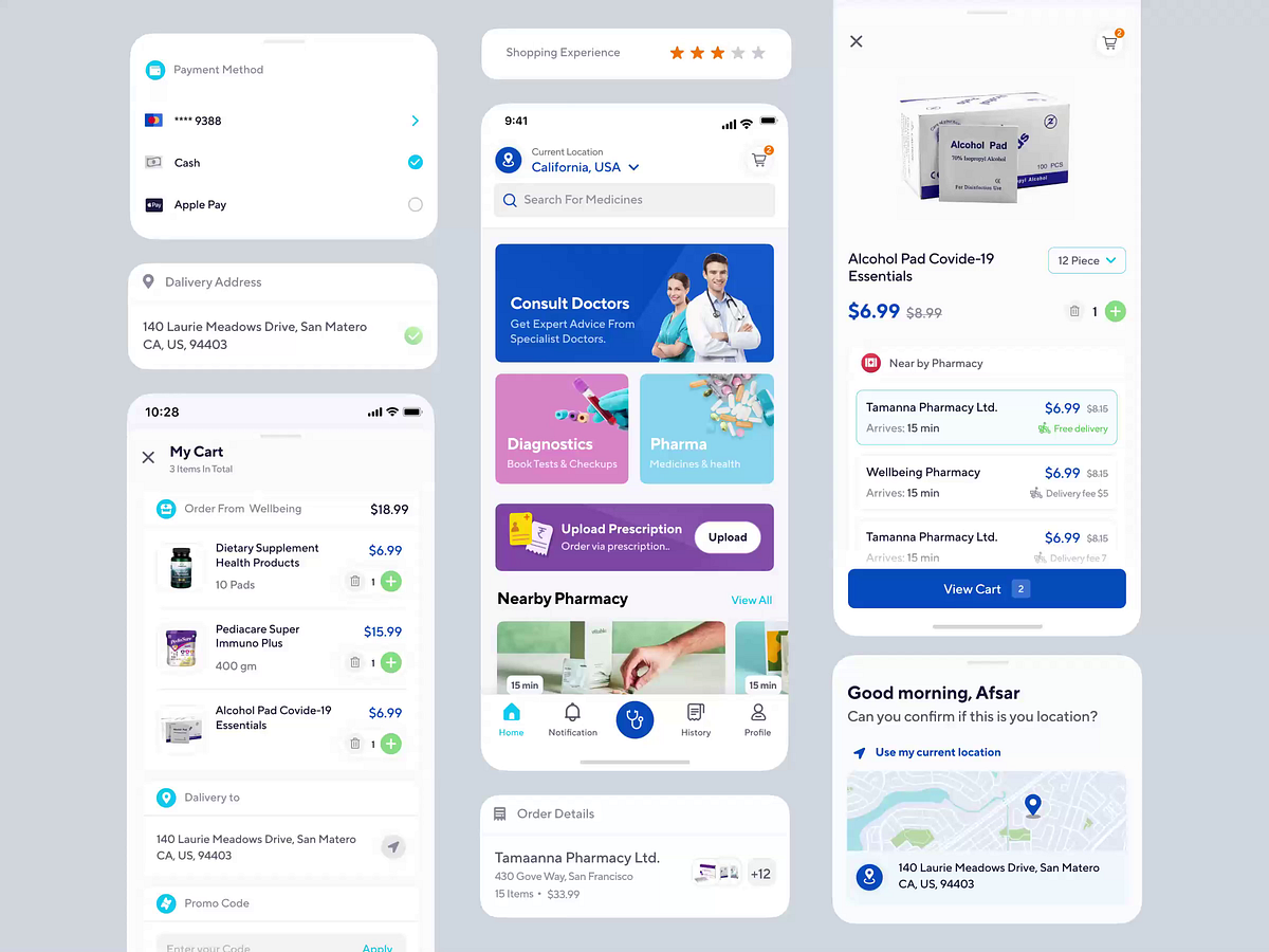 Browse thousands of Medical App images for design inspiration | Dribbble