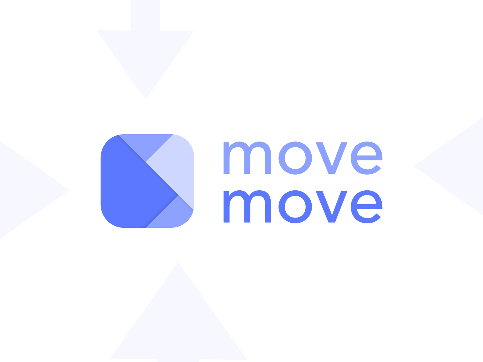 Movemove app / Logo / app icon by Iblowyourdesign on Dribbble