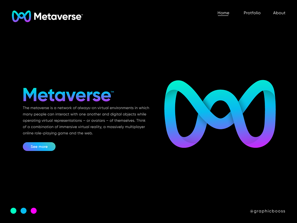 Metaverse Logo Design by Md Zahid Hasan | Logo Designer on Dribbble