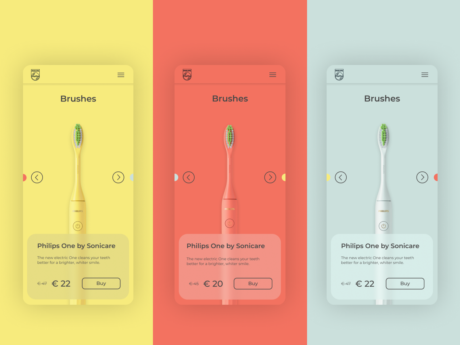 E-commerce Shop Page mobile by SAVASHIROKOW for Intervi on Dribbble