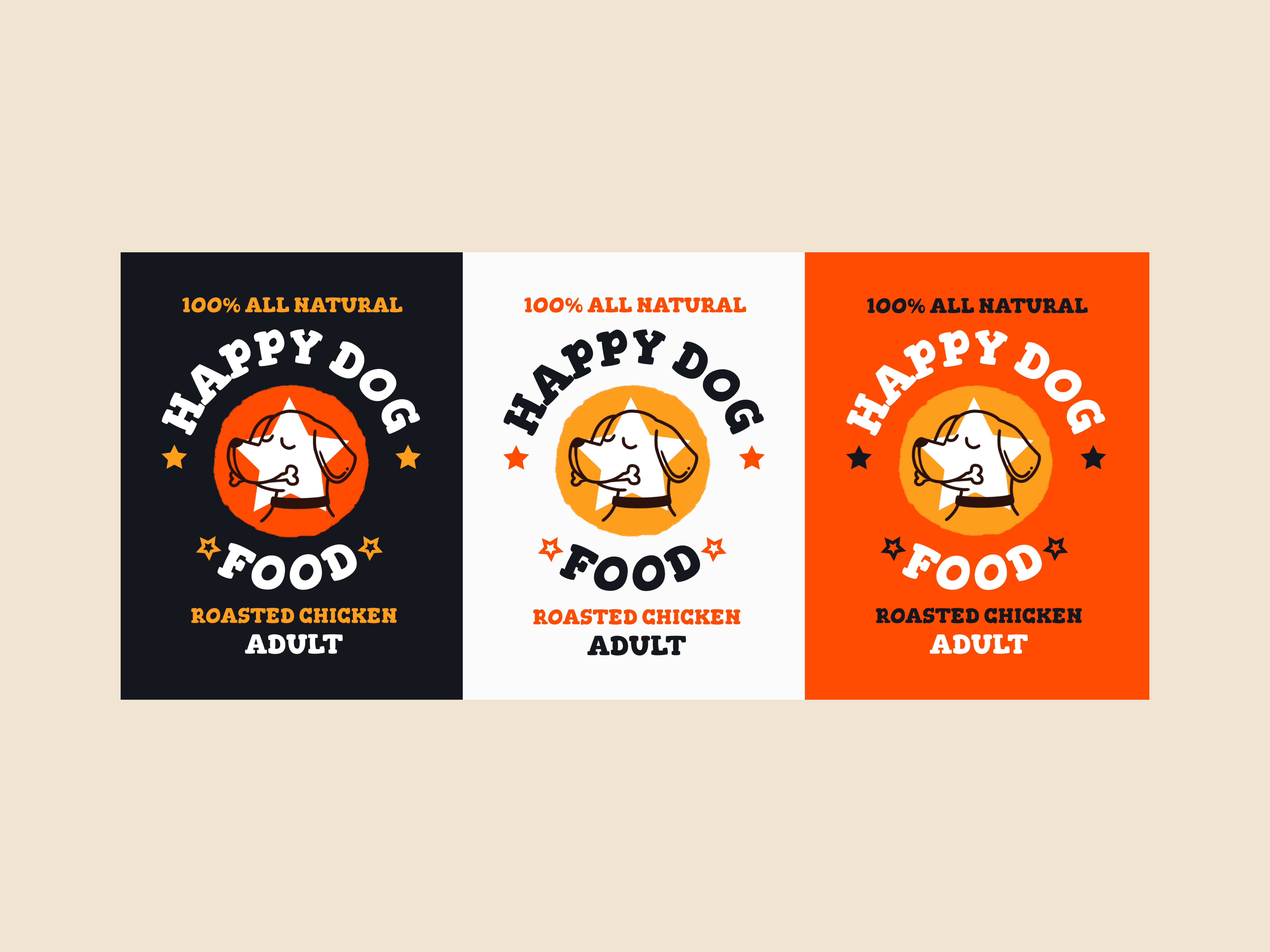 Branding & Packaging - Happy Dog by Polina Dubova for Orizon: UI/UX ...