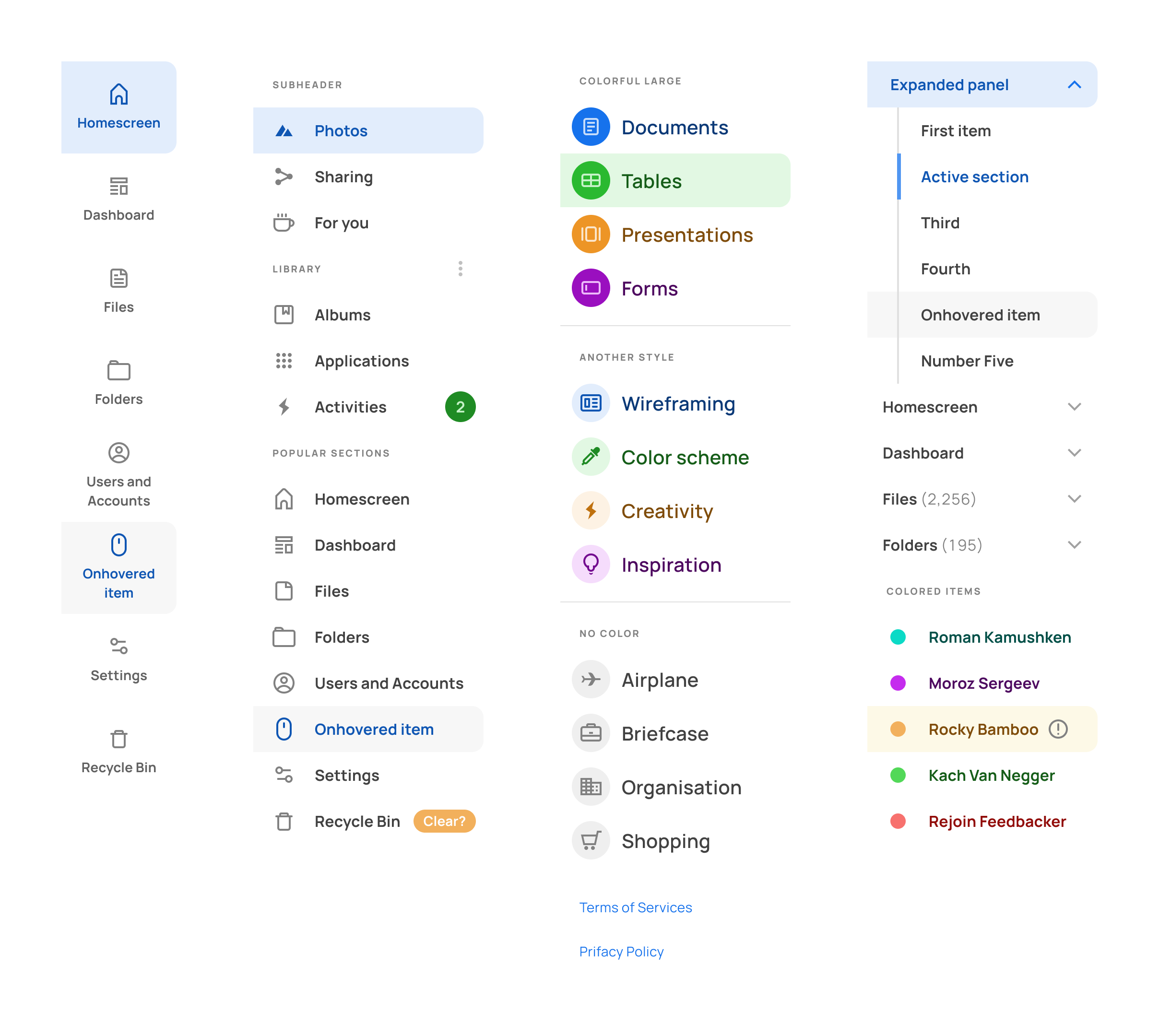 Figma Dashboard templates - Start page UI design by Roman Kamushken for ...