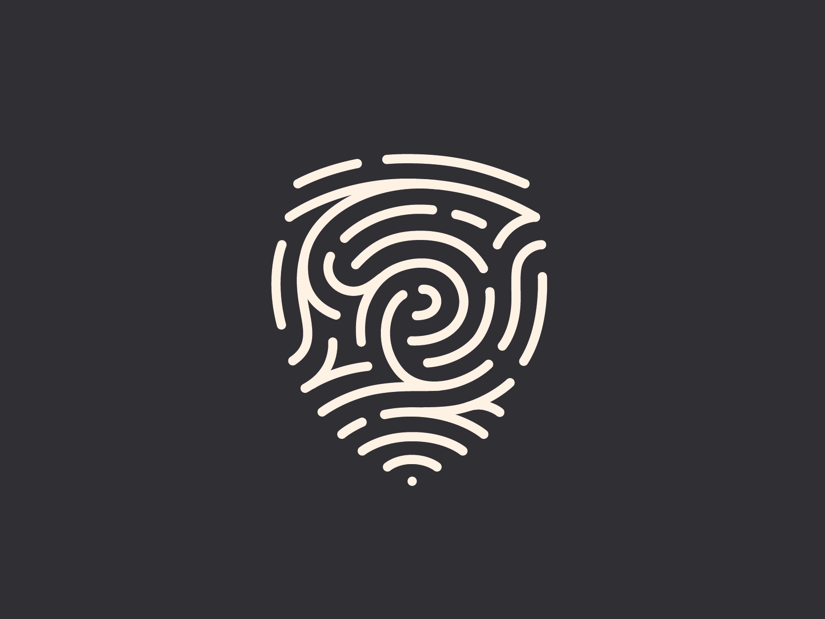 Fingerprint Shield by Breno Bitencourt on Dribbble