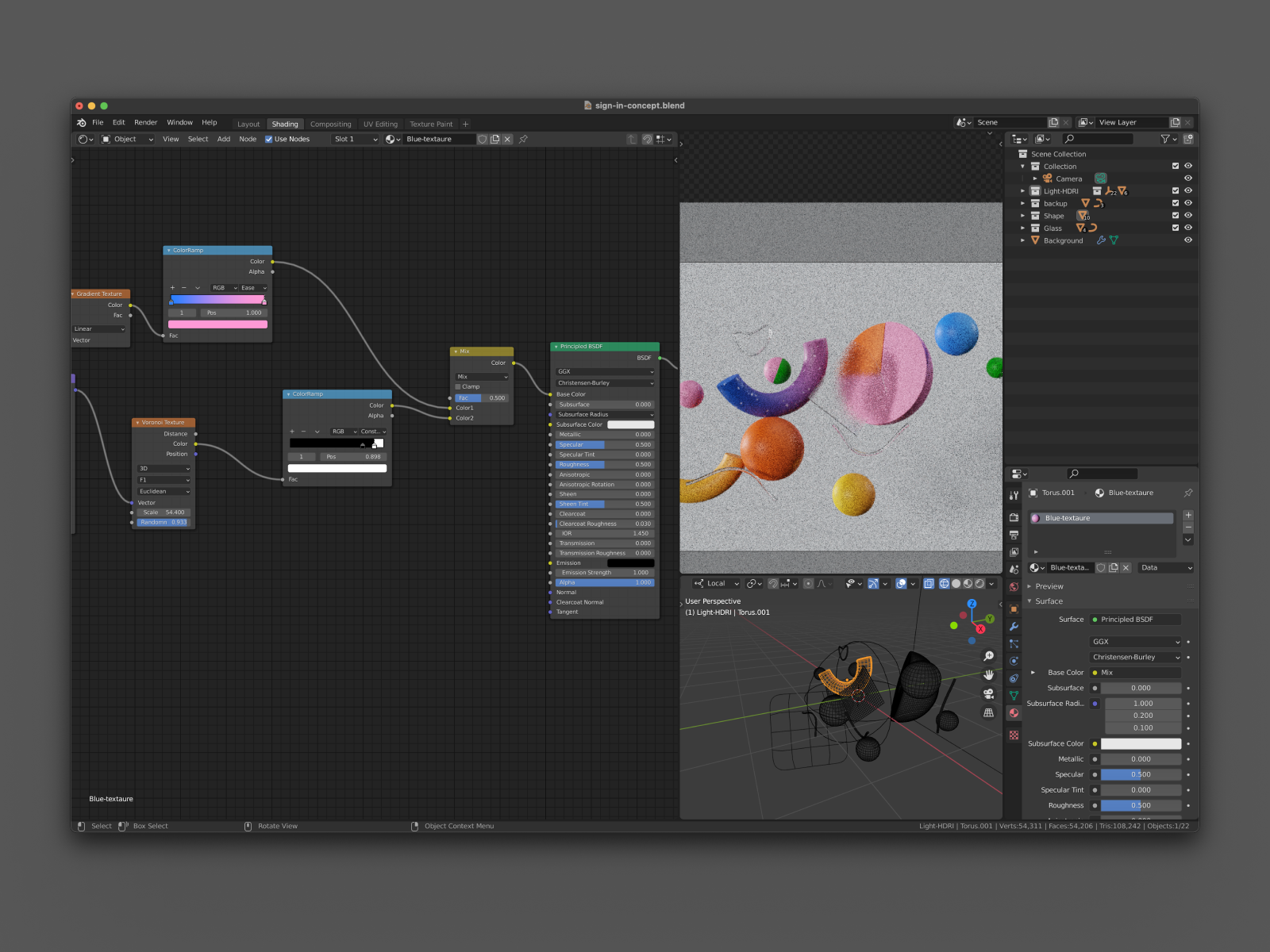 Sign-in Concept by Sajjad on Dribbble