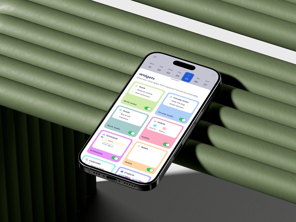 Day Planner Mobile App - Widgets & Calendar Modal by Ranaprotap on Dribbble
