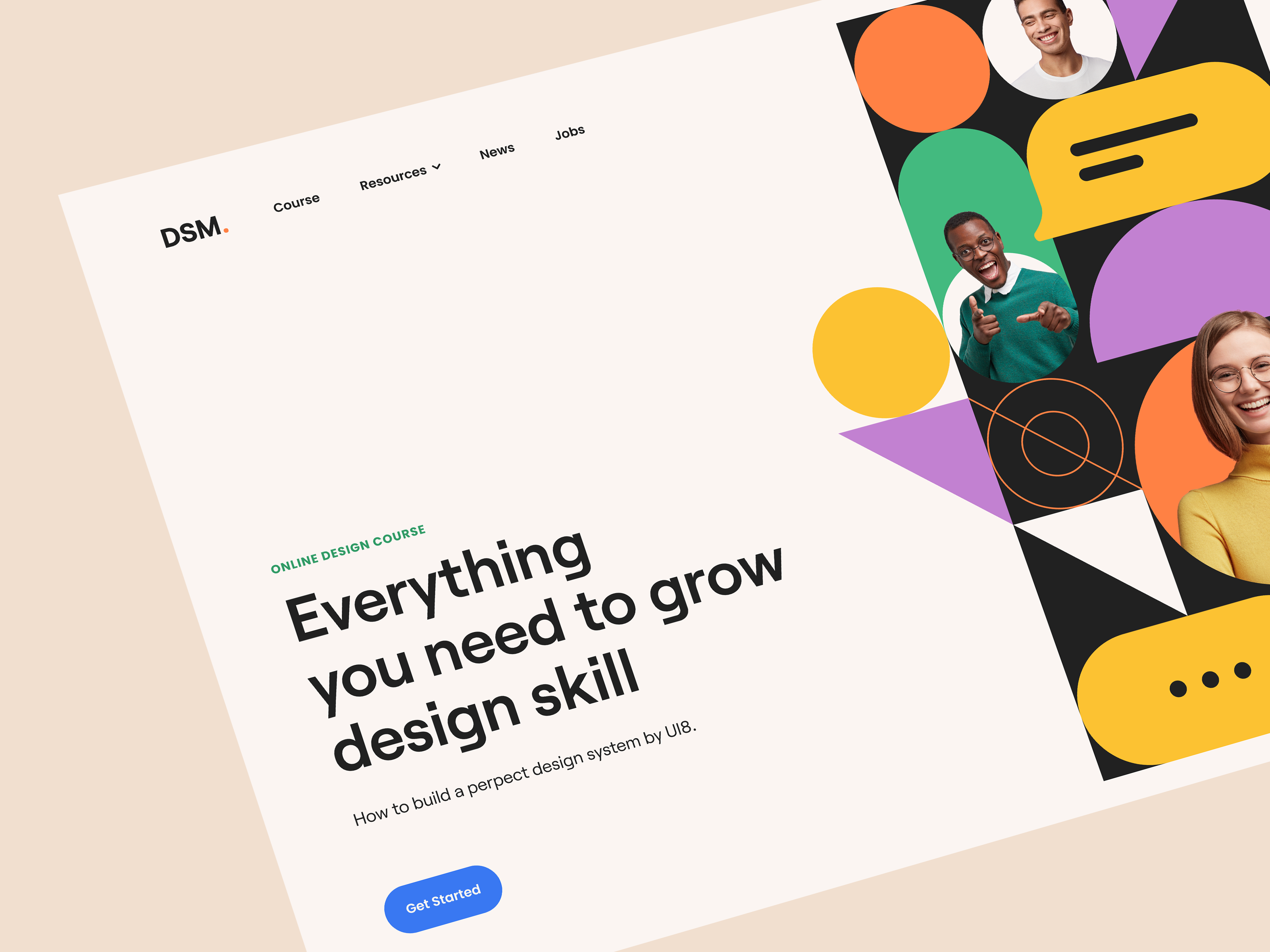 DSM. – Geometric Pattern by Tran Mau Tri Tam on Dribbble