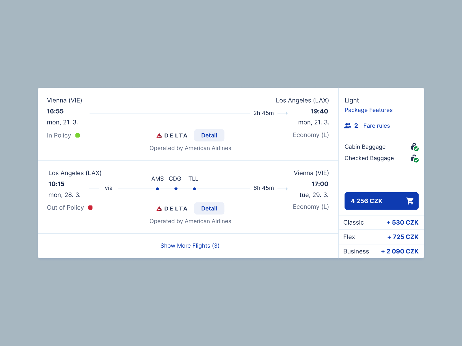 Flight Booking System – Symphony Corporate by Jakub Hoffmann on Dribbble