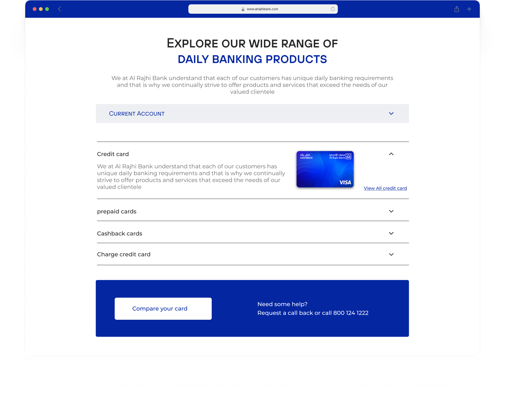 Al Rajhi Banking Website Redesign by Sahed Kawser on Dribbble