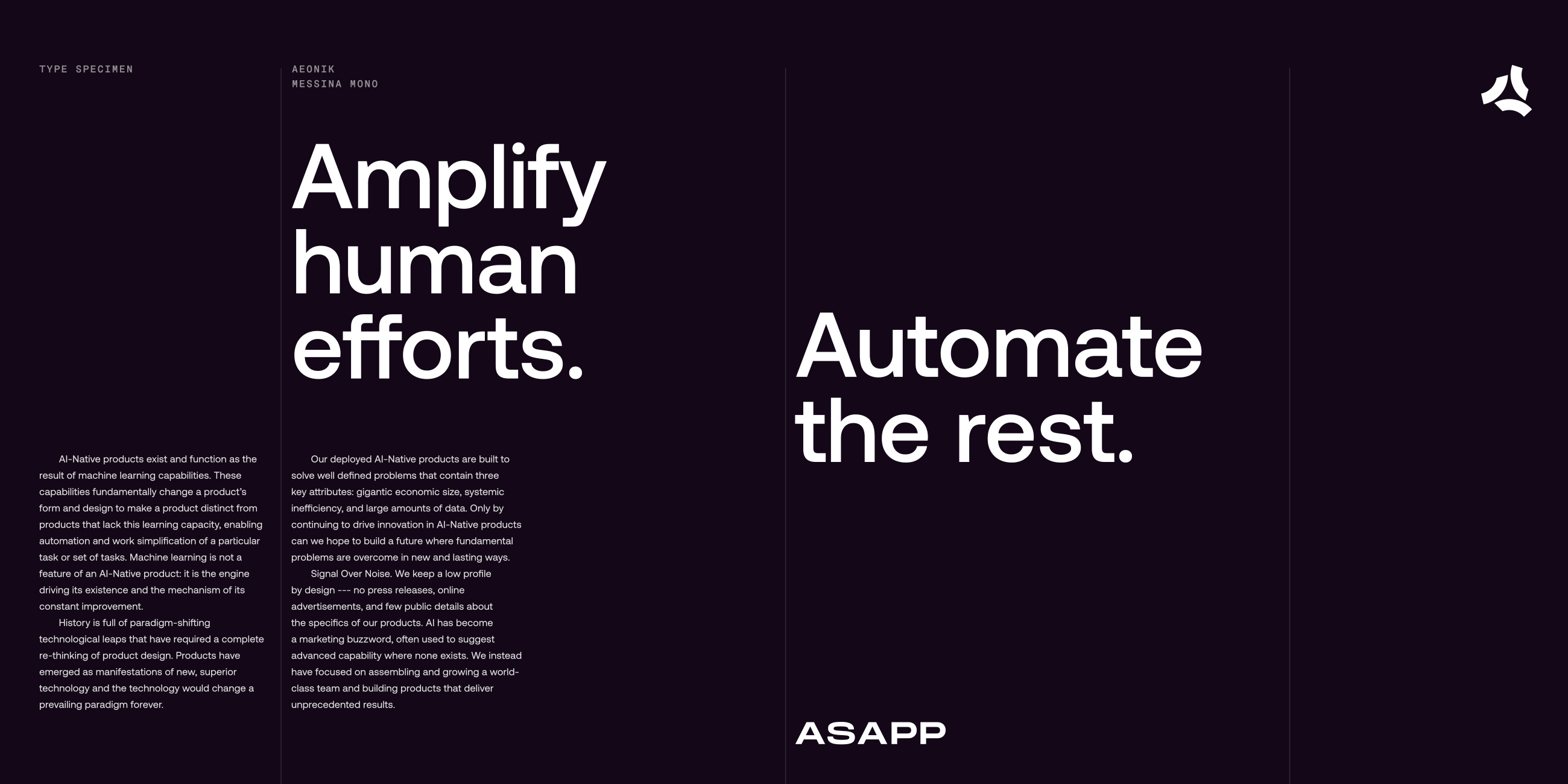 ASAPP Rebrand by Bill Kenney for Focus Lab on Dribbble