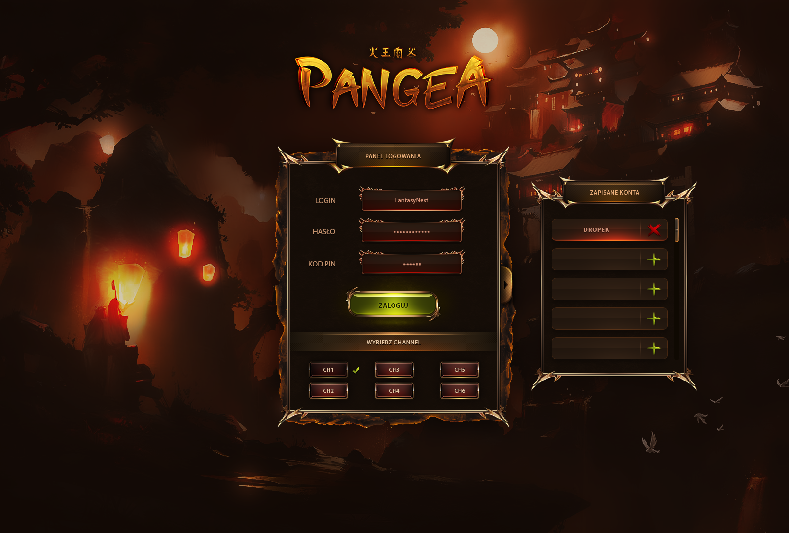 Pangea - Game User Interface by Wojciech Piętoń on Dribbble