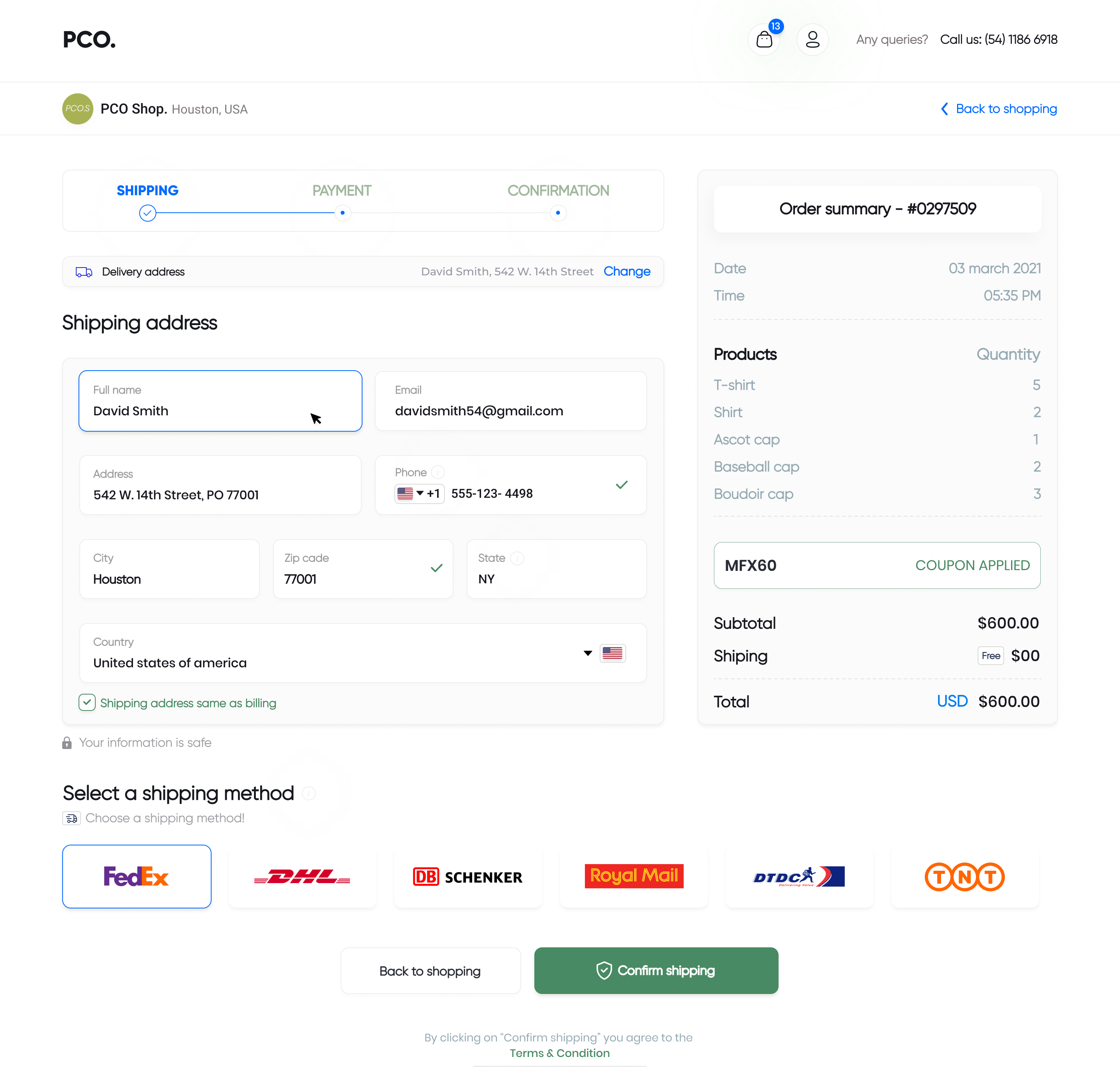 Shipping Checkout Experience | Checkout Form UI by Rifath on Dribbble