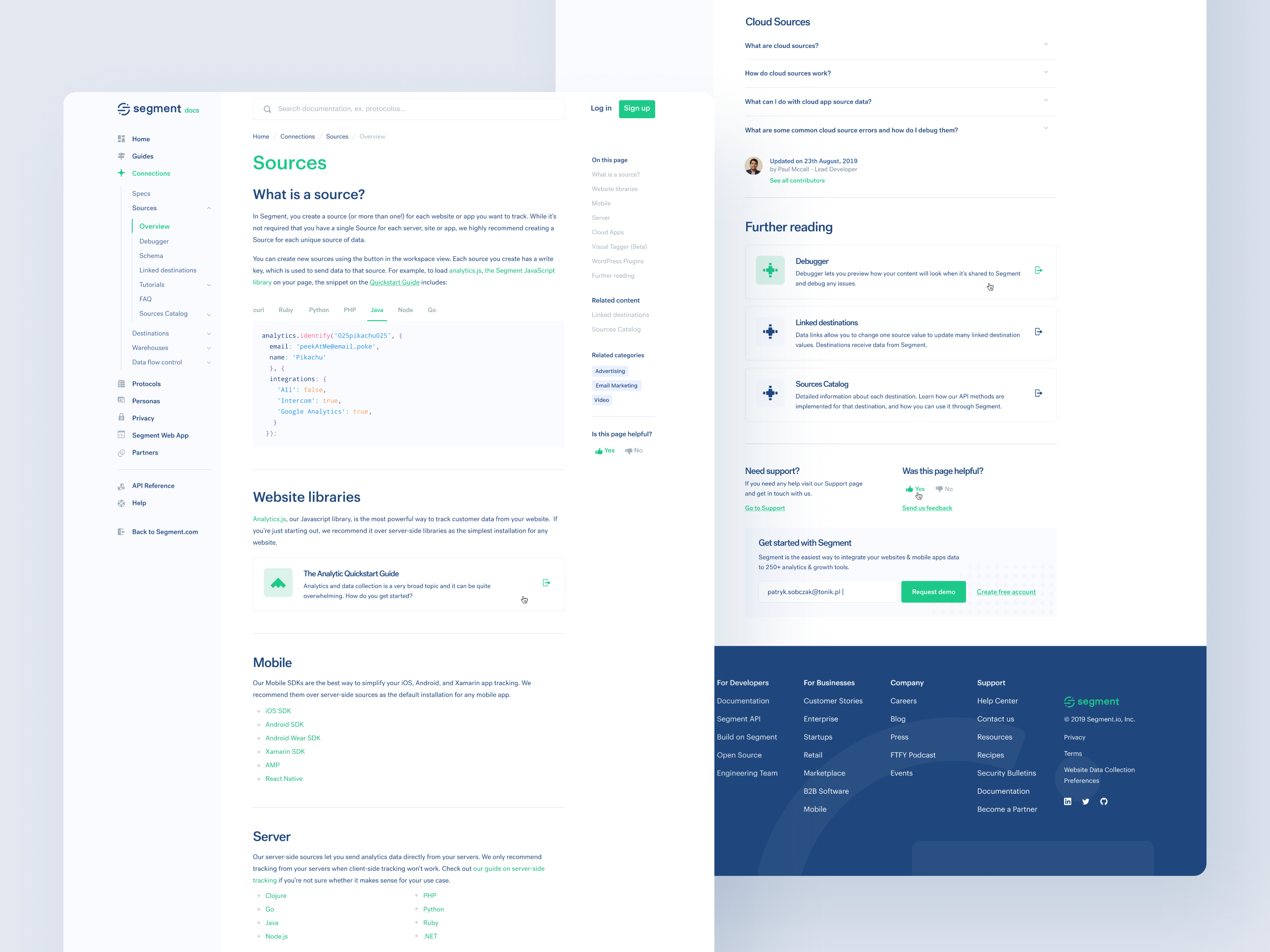 Segment Docs By Weronika Prasek For Tonik On Dribbble