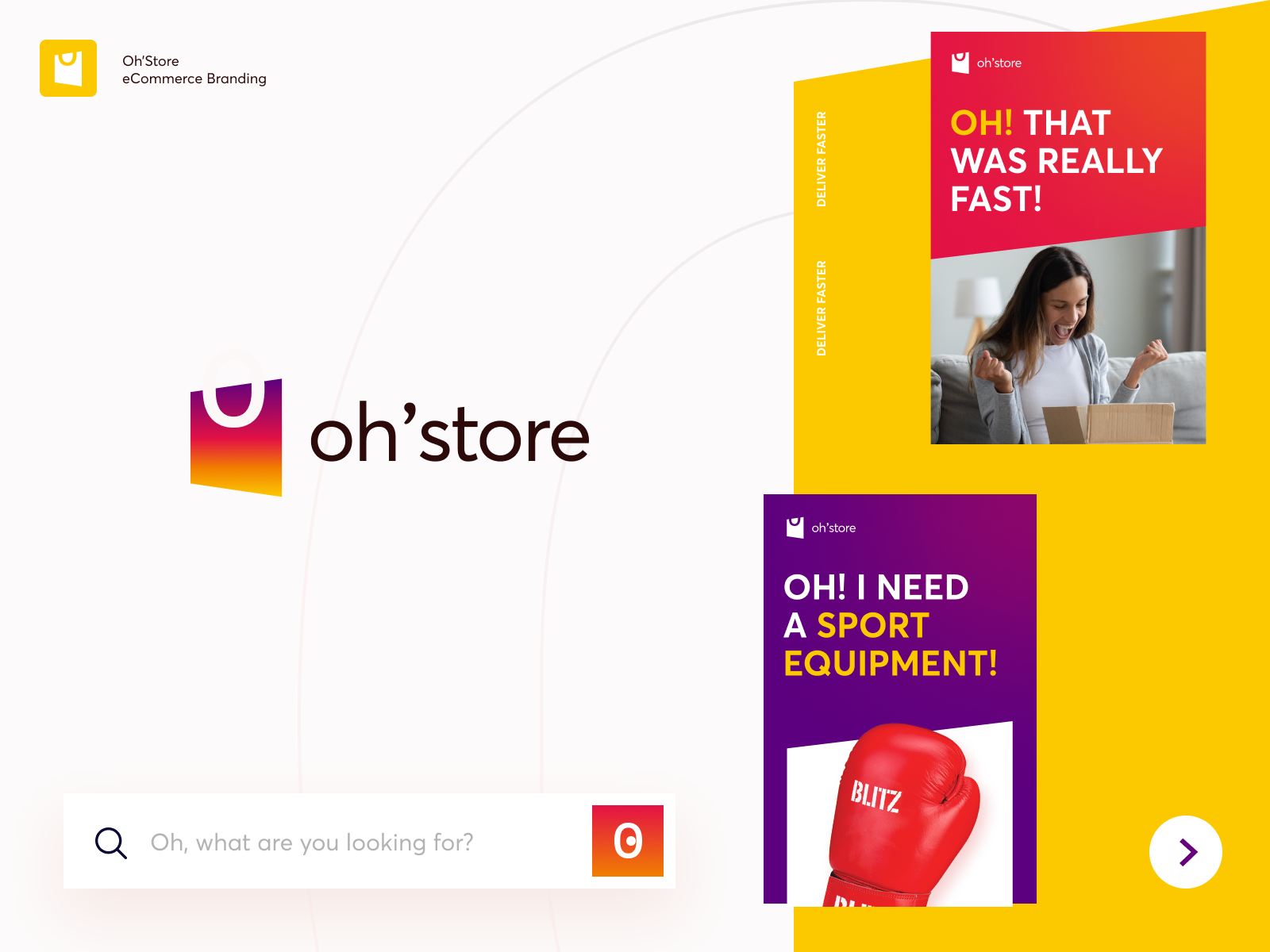 Oh’Store Branding by Halo Branding for HALO LAB on Dribbble