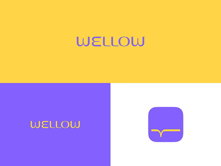 Logo concept for Wellow by VORONOI Studio on Dribbble