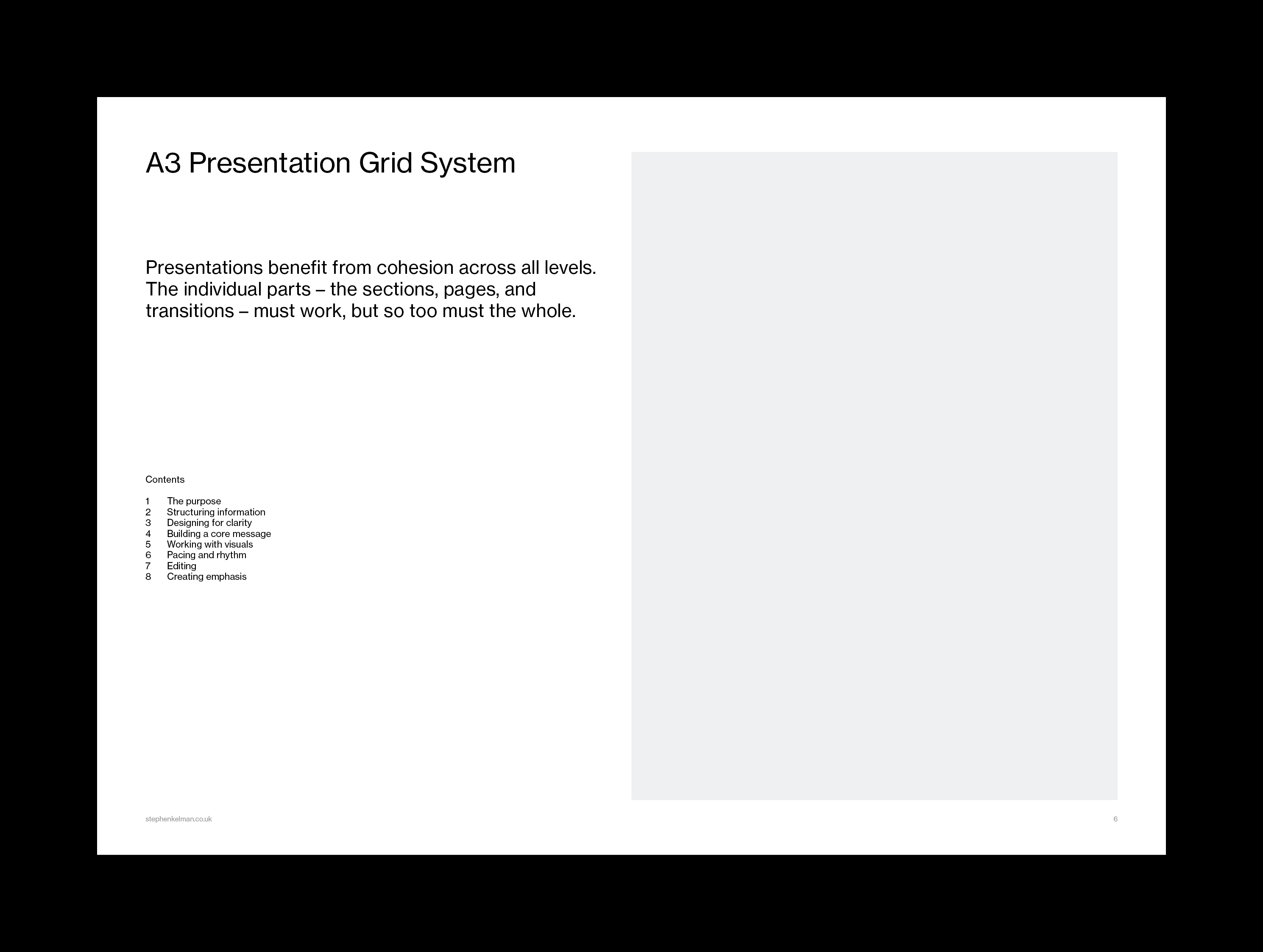 A3 Presentation Grid System for Adobe InDesign by Stephen Kelman on ...