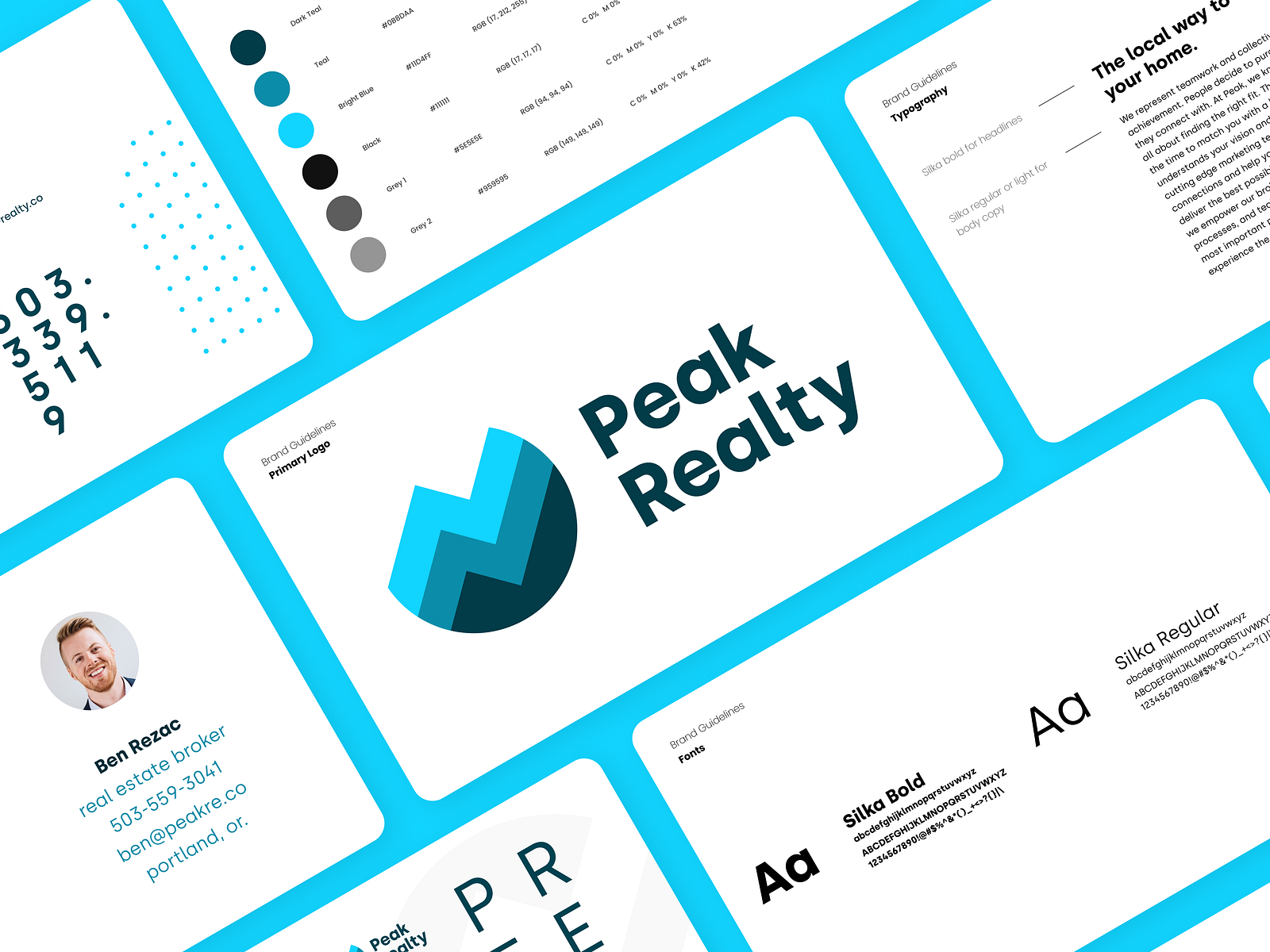 Peak Realty – 2020 Rebrand by Greg Becker on Dribbble