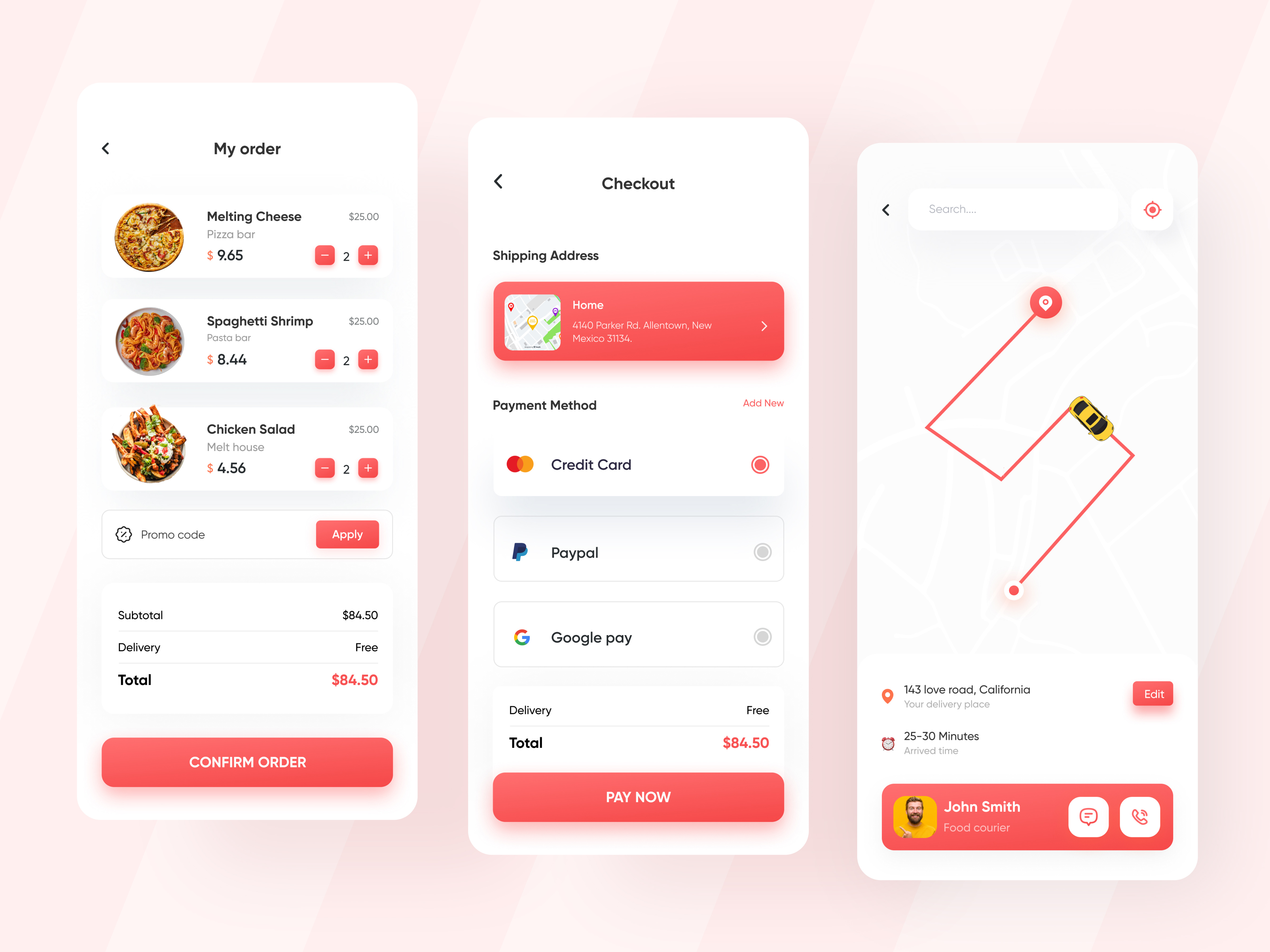 Food Delivery App Design (full) by Rakib Kowshar for Delisas: UX/UI ...