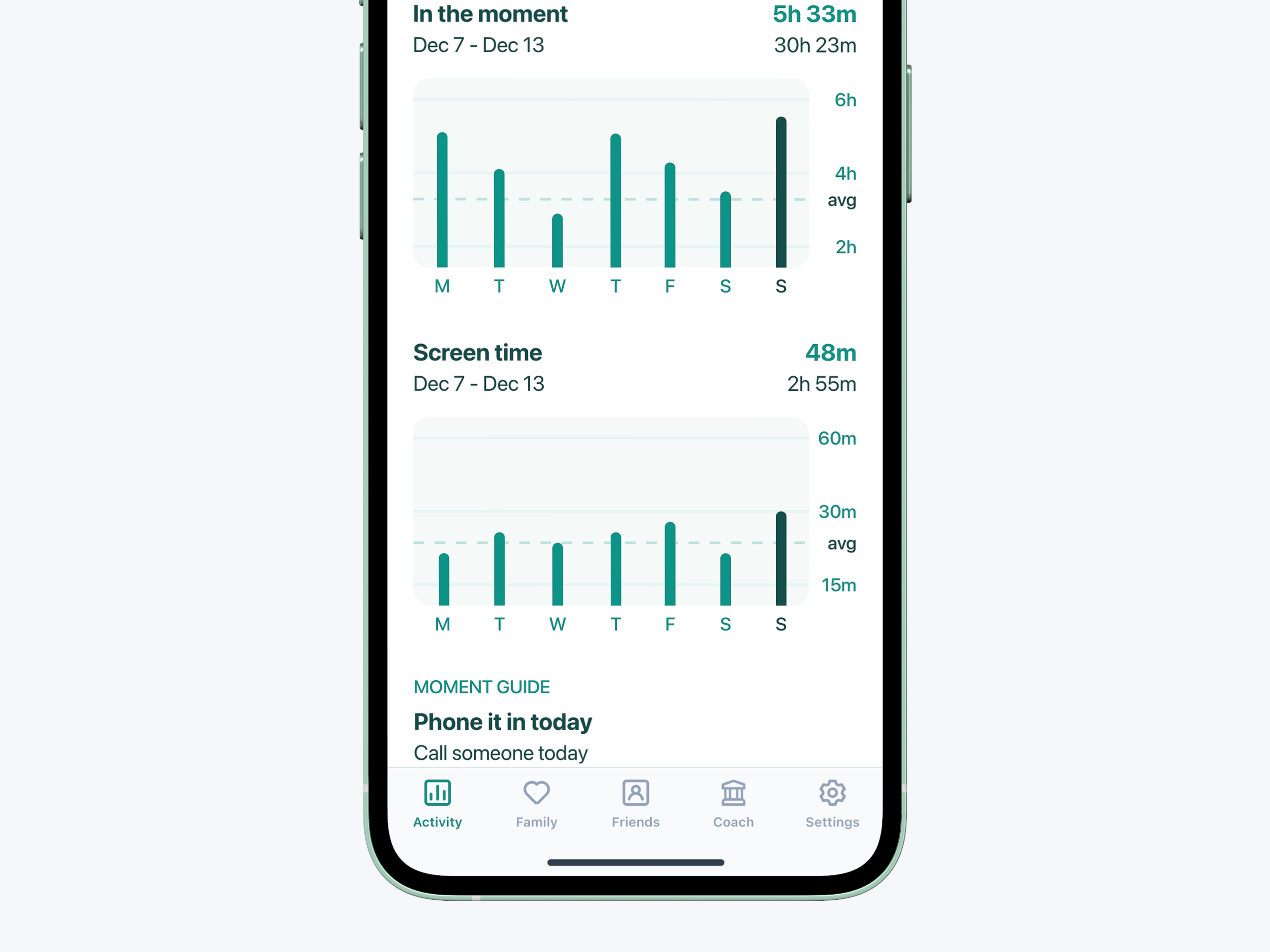 Moment: Home / Screen time by Nijat Manafov on Dribbble