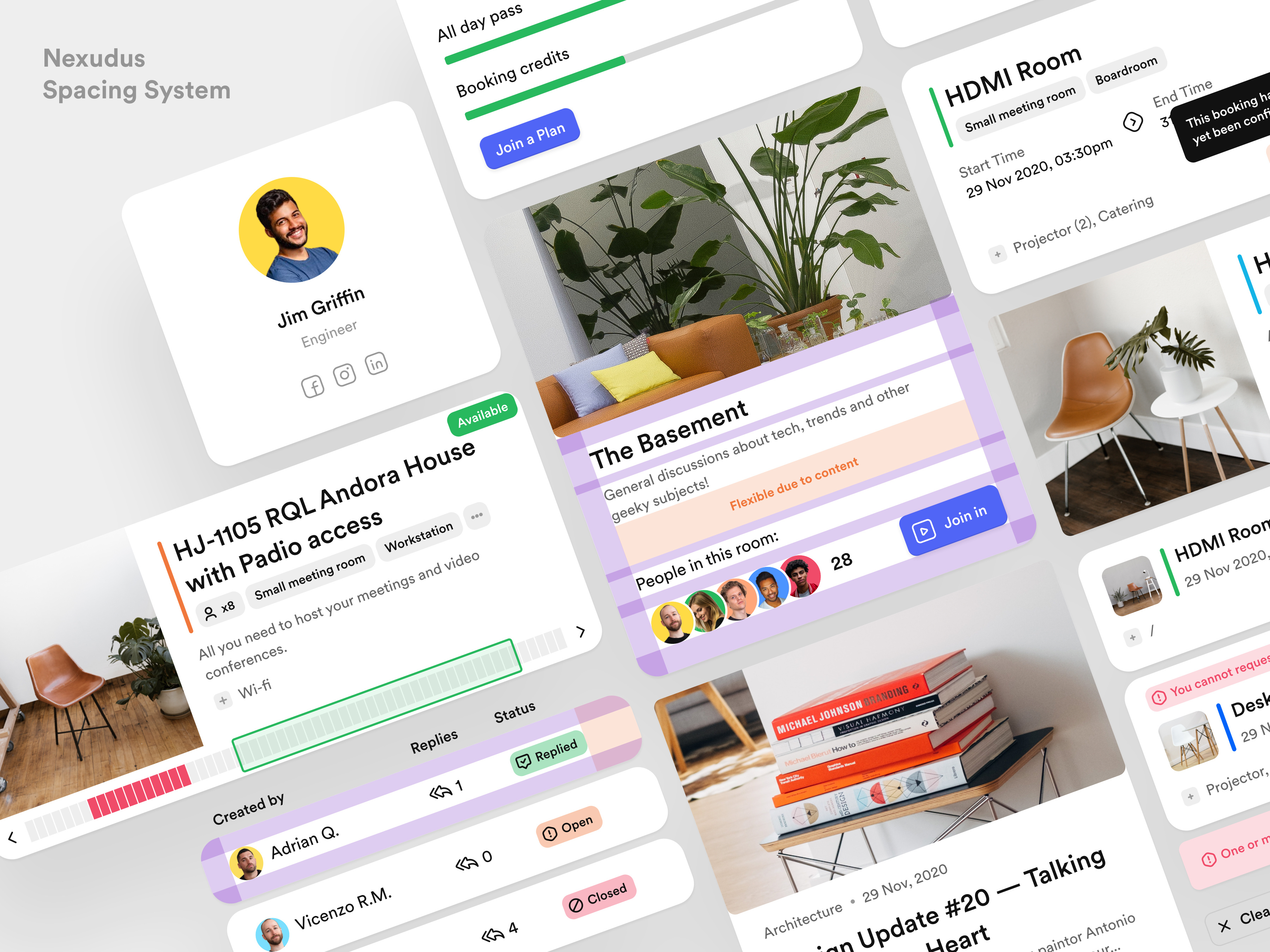 Nexudus - Spacing System by Filip Justić for Balkan Brothers on Dribbble