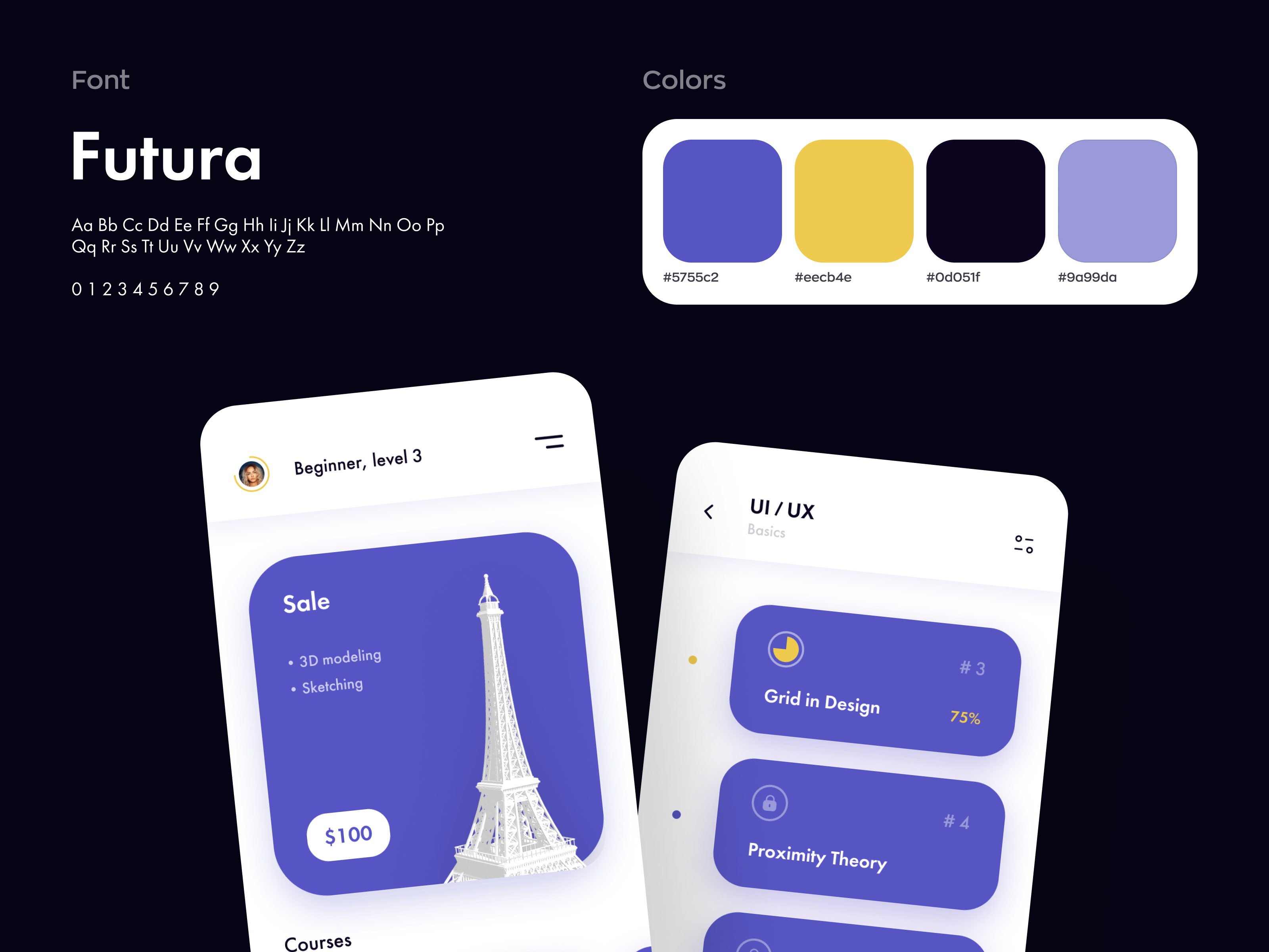 Elearning Mobile App By Dmitry Lauretsky For Ronas It Uiux Team On
