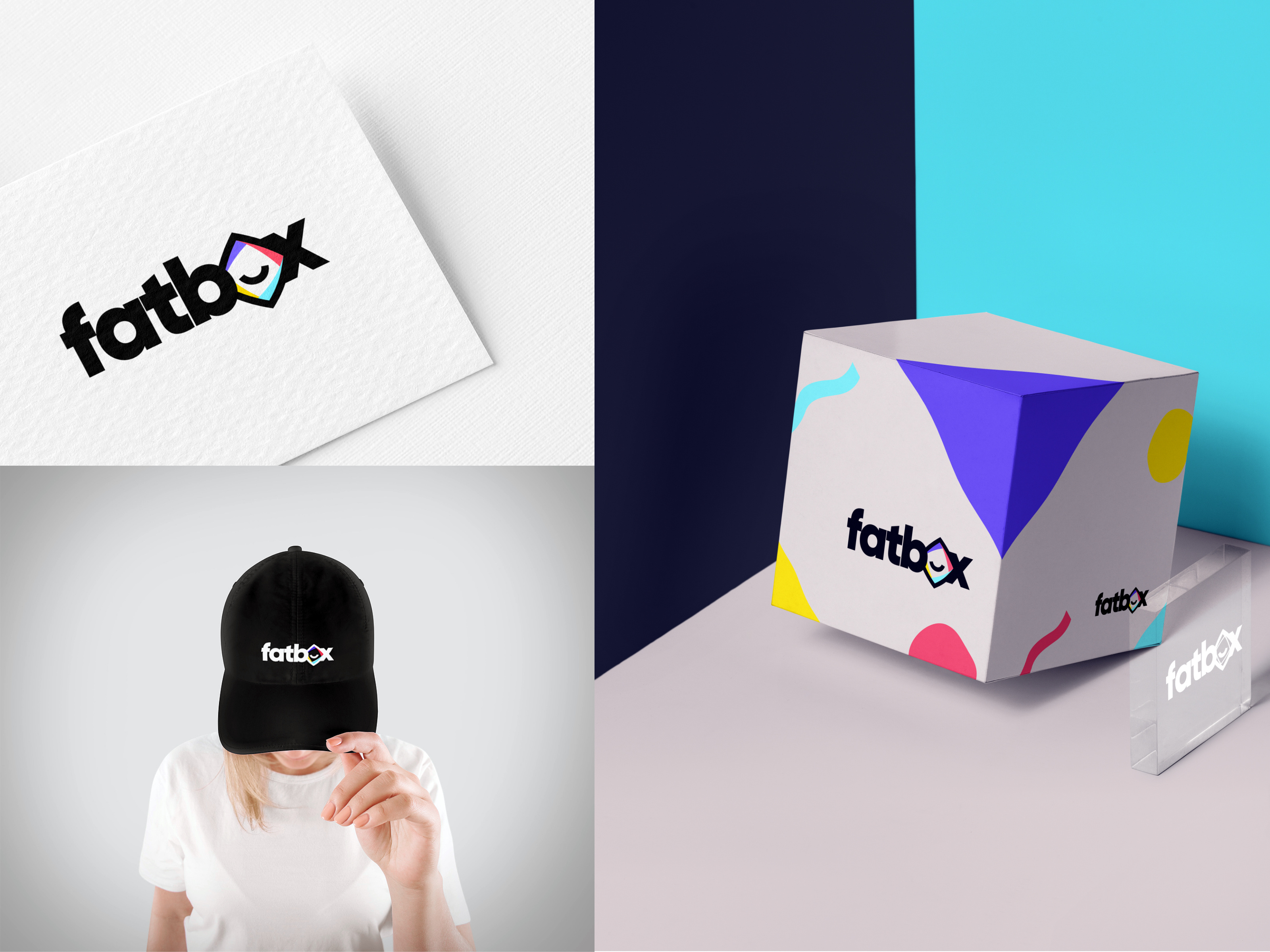 Fatbox Logo Exploration v.2 by Dalibor Hajdinjak for Kreativa Studio on ...