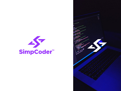SimpCoder Minimalist Logo | Development Agency Logo by Mahabub Designs ...