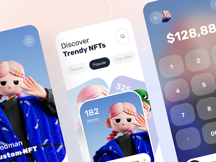 NFT Marketplace App by App Ninja for UIHUT - UI UX Design Agency on ... NFT Marketplace App by App Ninja for UIHUT - UI UX Design Agency on ...