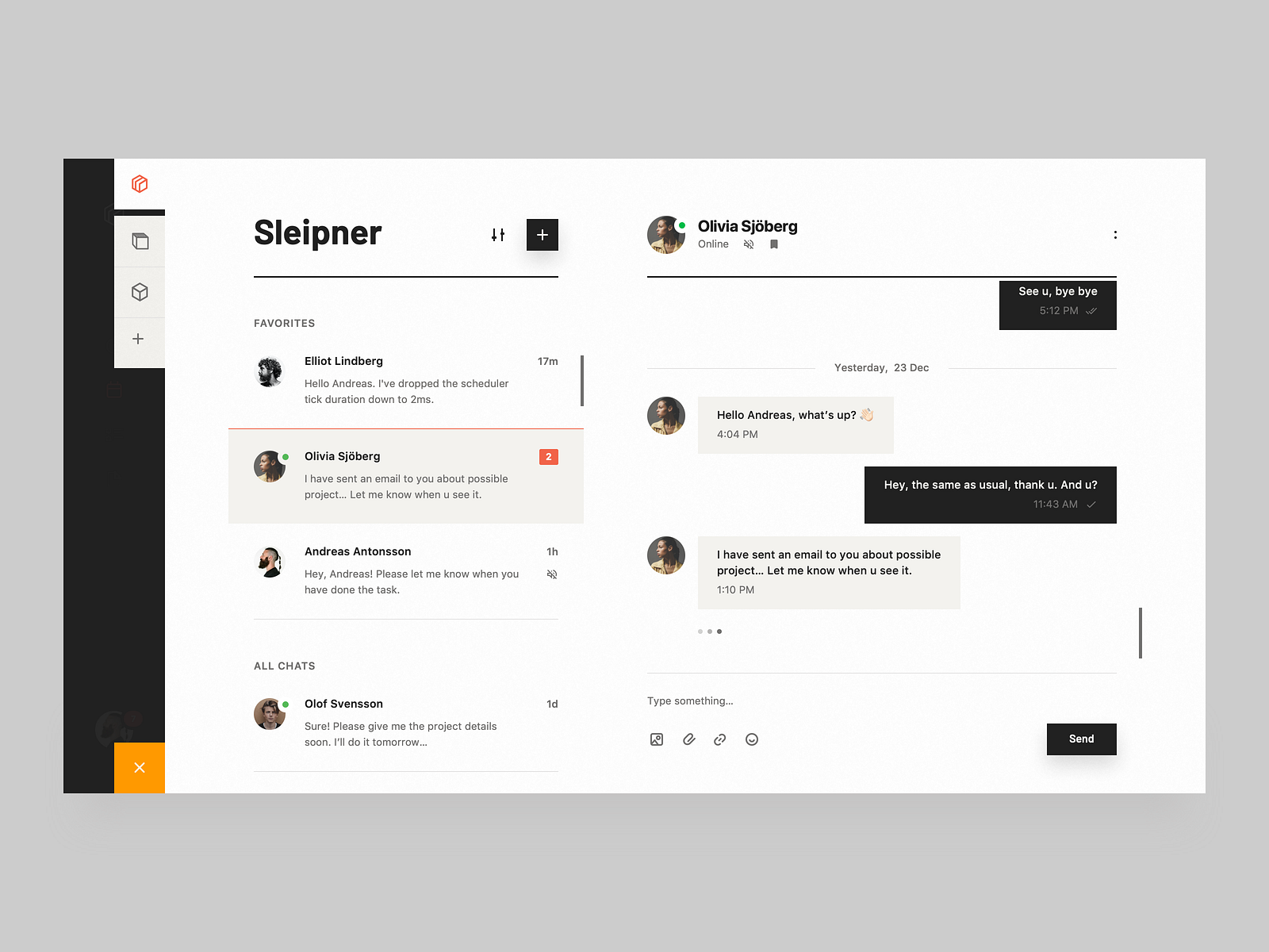 Construction Messenger by Denys M. 🇺🇦 for BN Digital on Dribbble