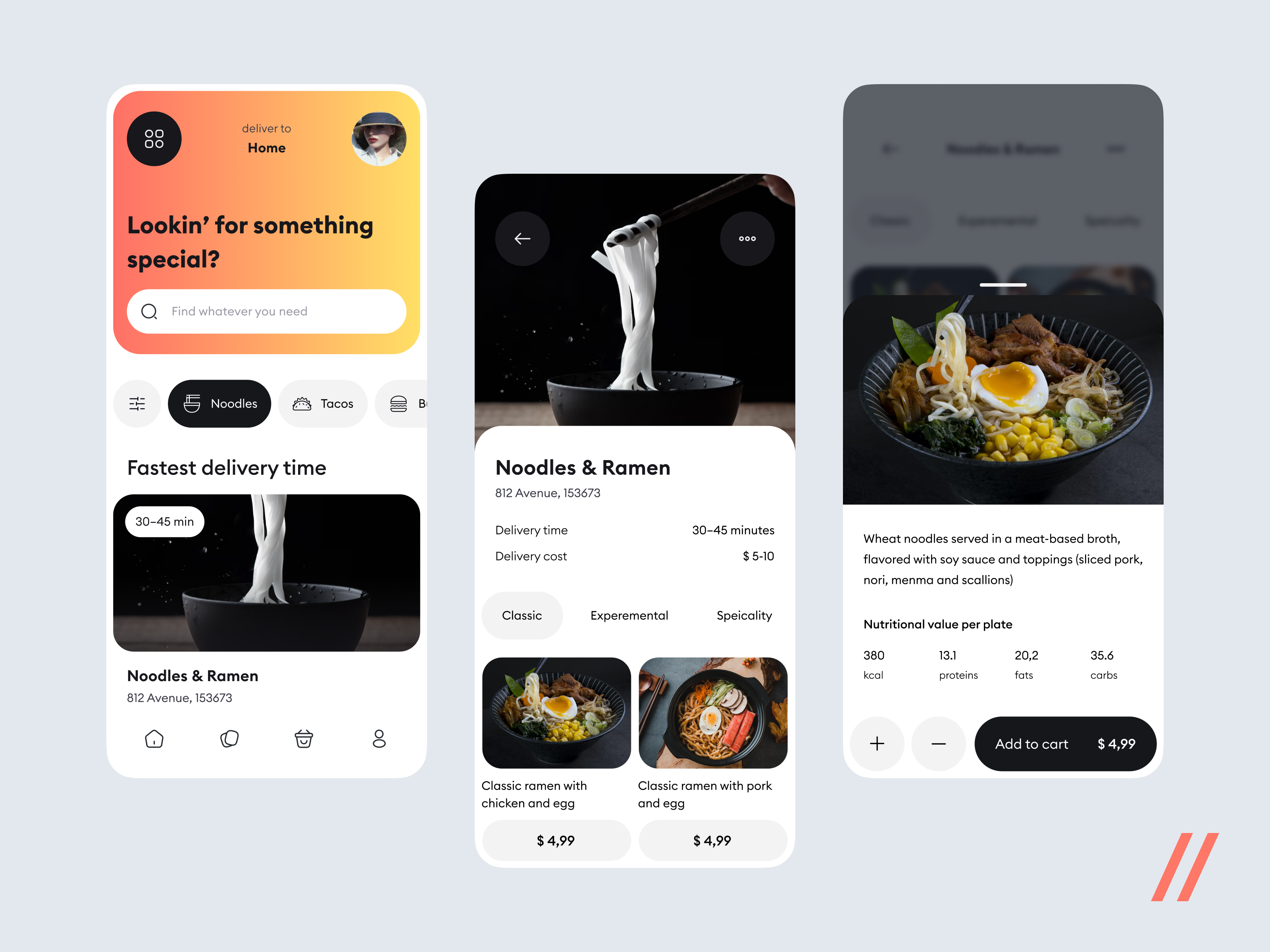 Restaurant Delivery App by Daria Kravets for Purrweb UI/UX Agency on ...