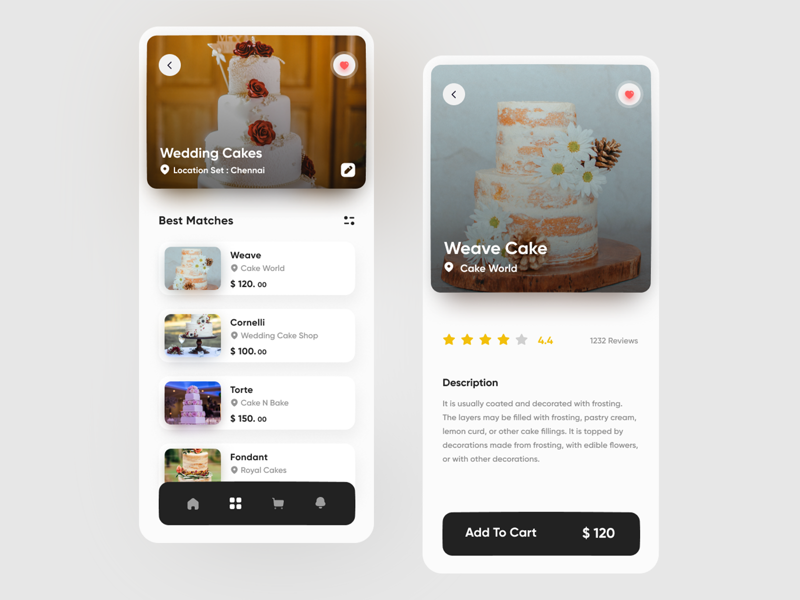 Wedding App UI by Kailash Saravanan for CNIT on Dribbble