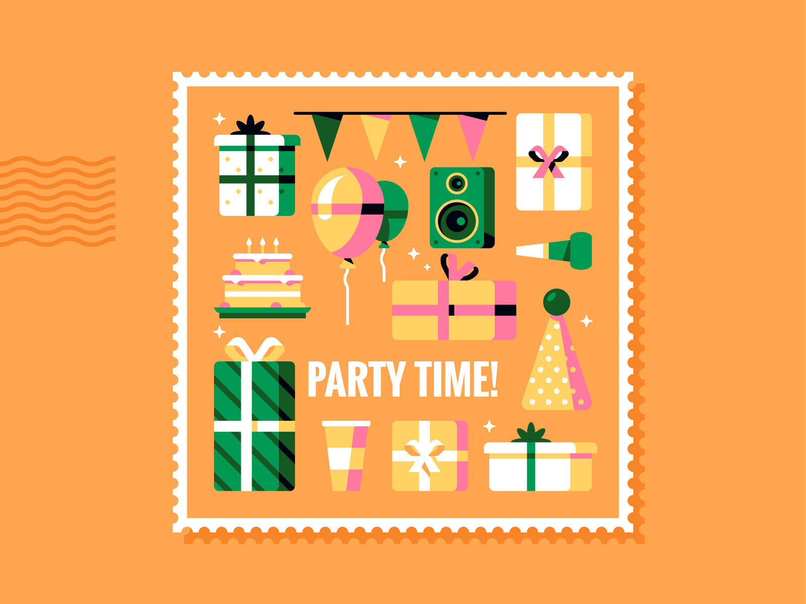 Kudoboard - Birthday cards 1 by Davide Mazzuchin on Dribbble