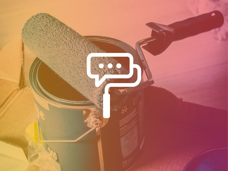 Hello paint logo and brand identity by Ikram Sakib on Dribbble