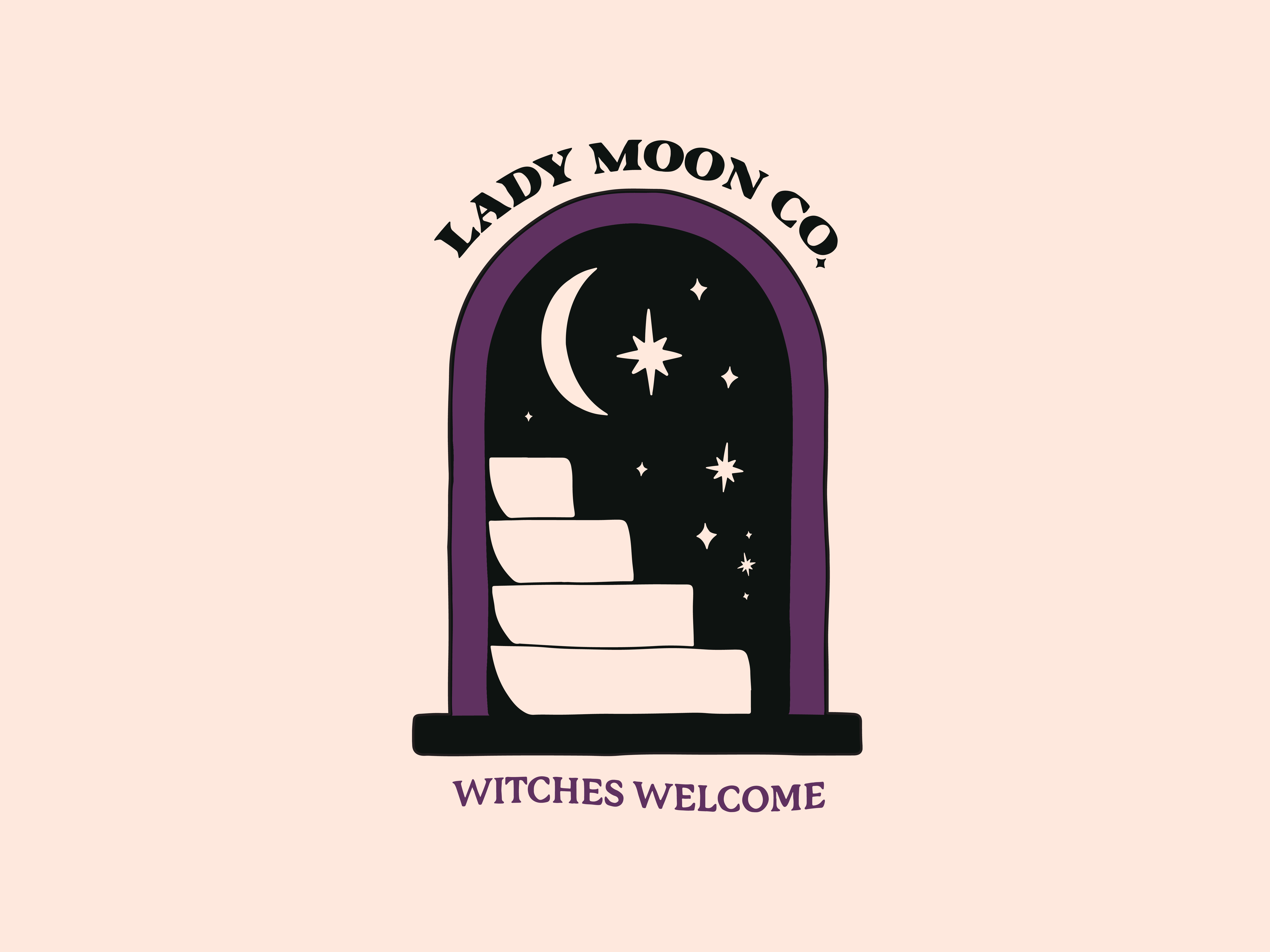 Brand Identity Design For Lady Moon Co. by Ulysses Design Co on Dribbble