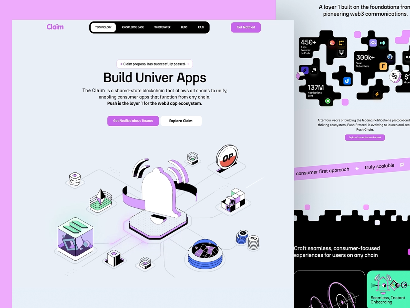 Web3 Blockchain Platform UI Design by Sophie Ferreira on Dribbble