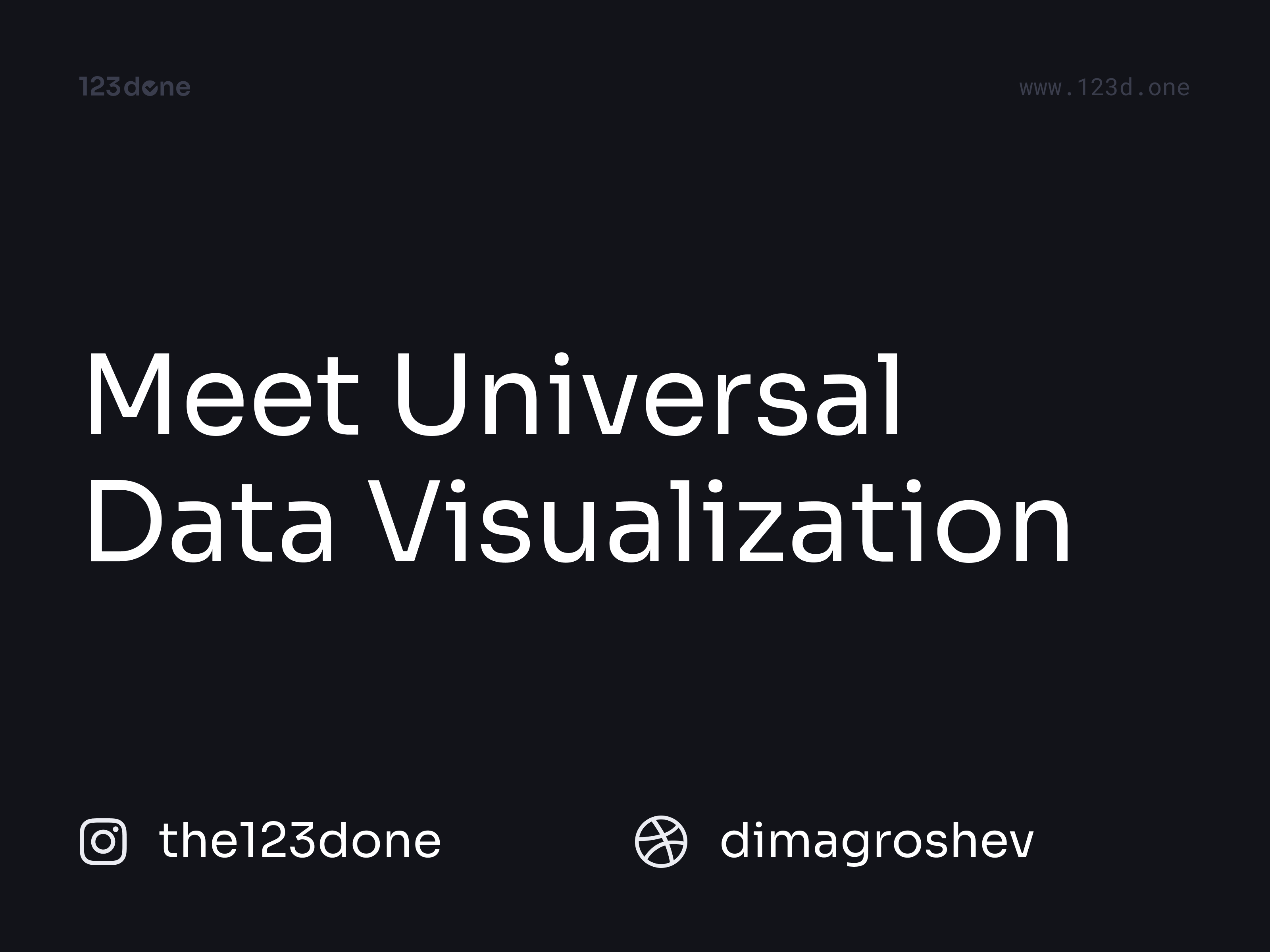 Universal Data Visualization v1.0 | Line Graph by Dima Groshev ...