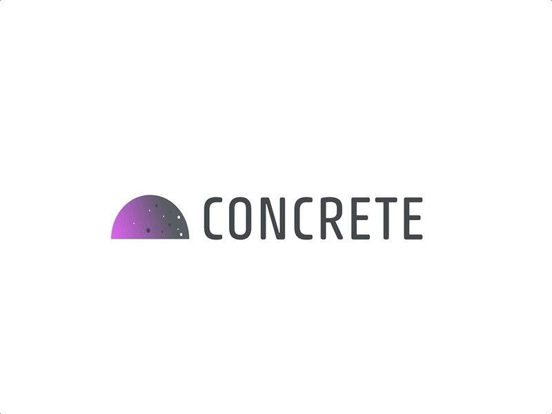 Concrete Design System logo by Katie Langerman on Dribbble