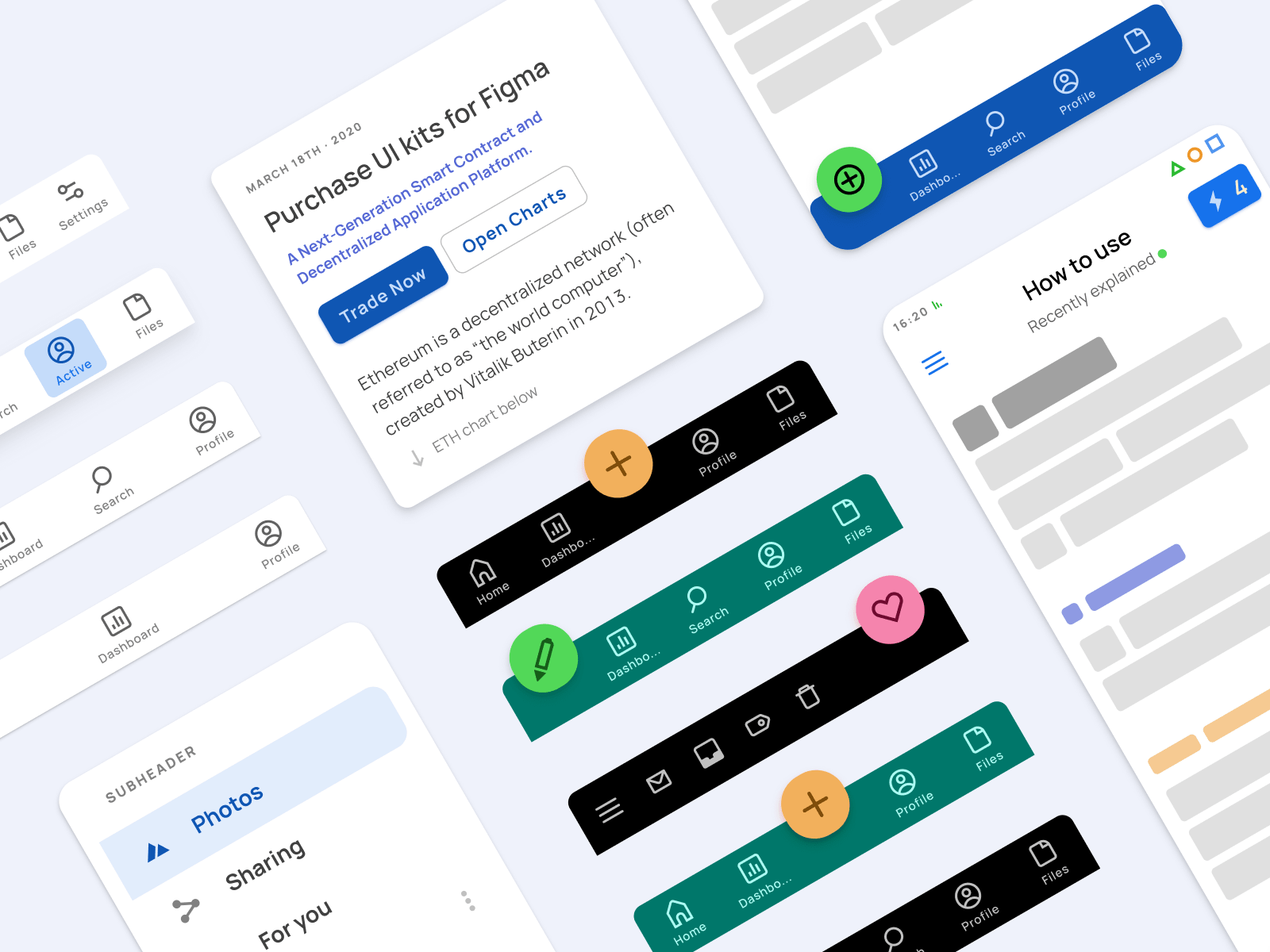 Figma Material Ui components - Steppers and sliders by Roman Kamushken ...