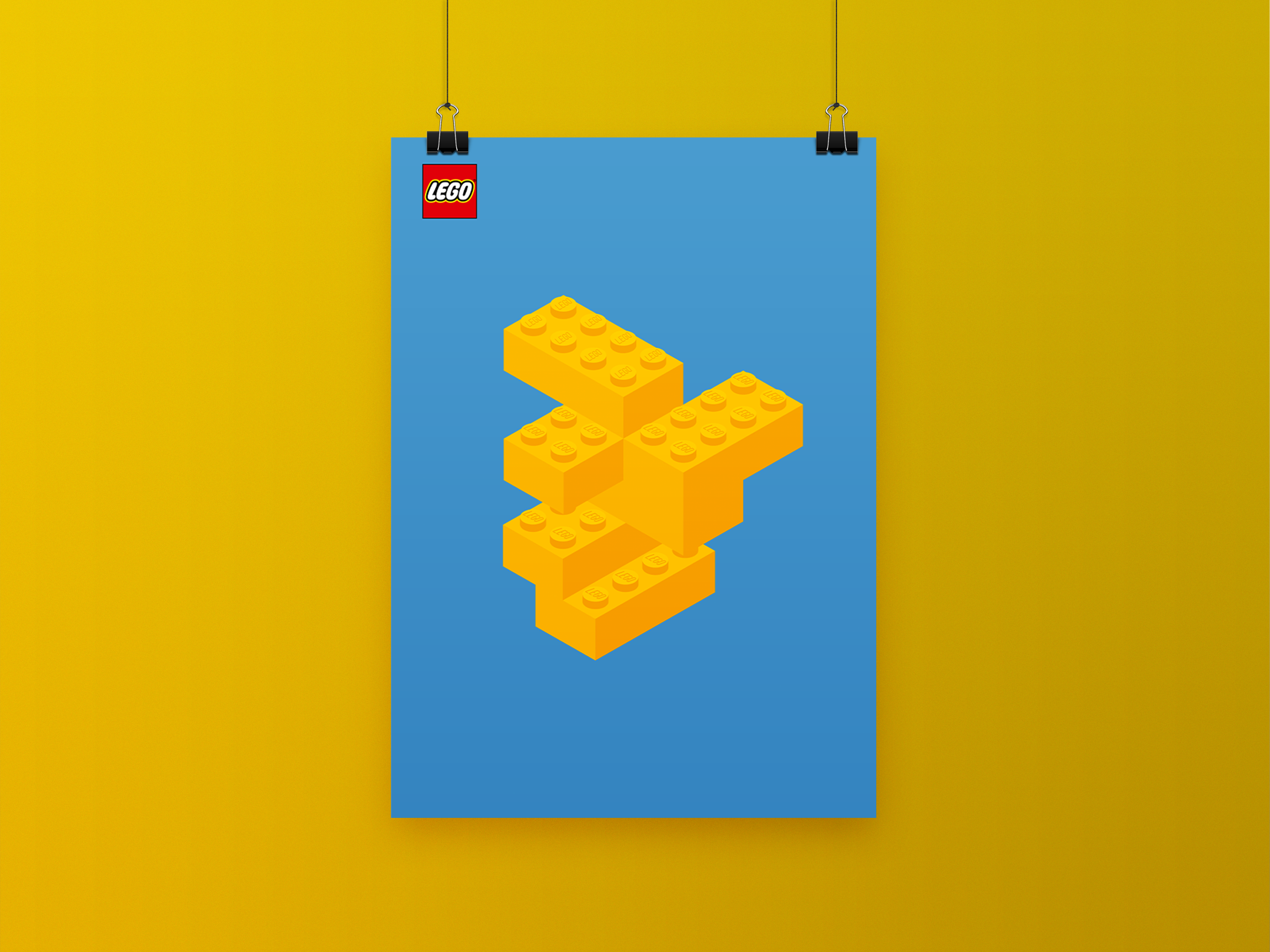 LEGO Posters by Jens Nielsen on Dribbble