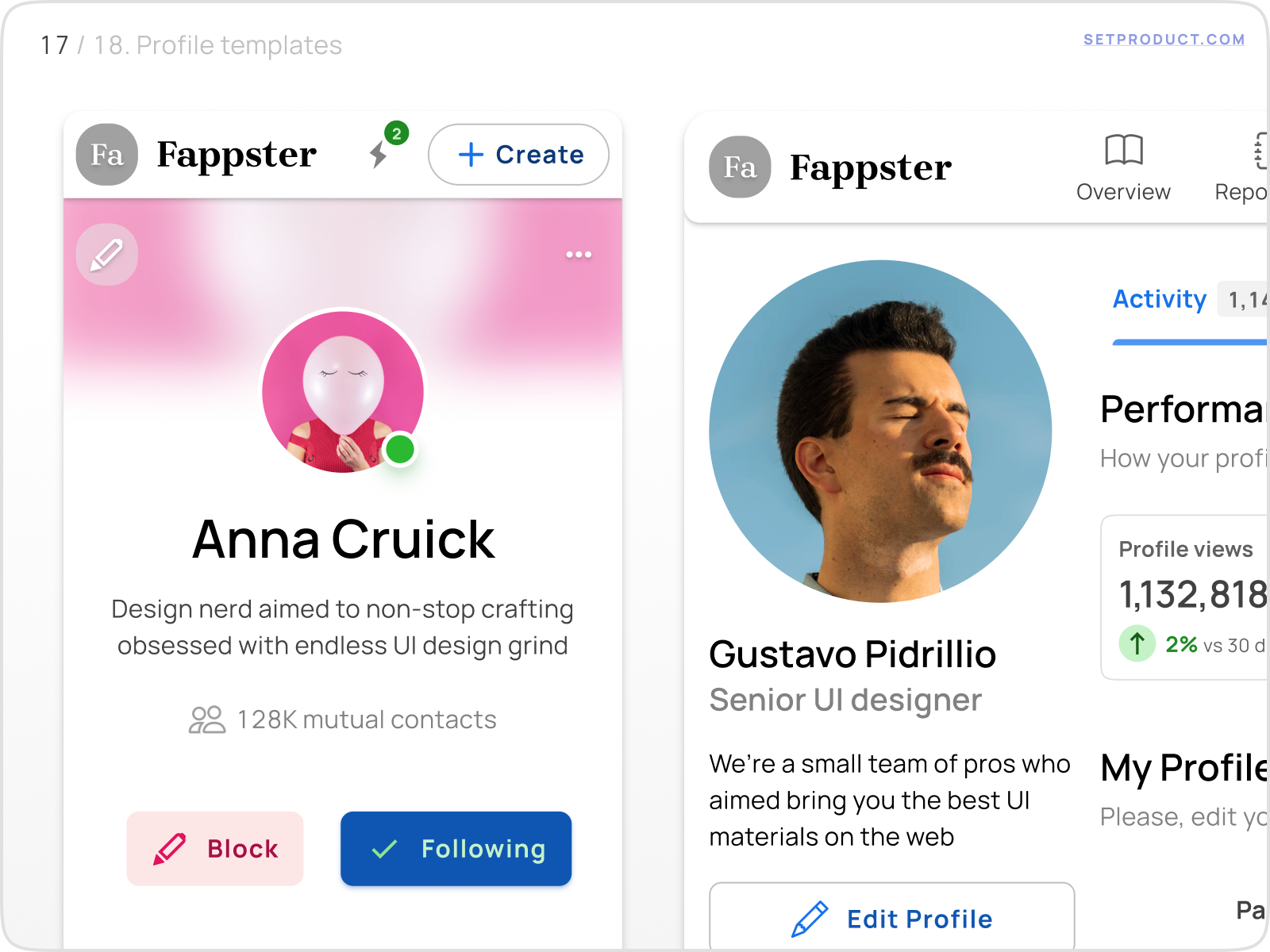 Avatar UI design guidelines - Tooltip with full name by Roman Kamushken ...