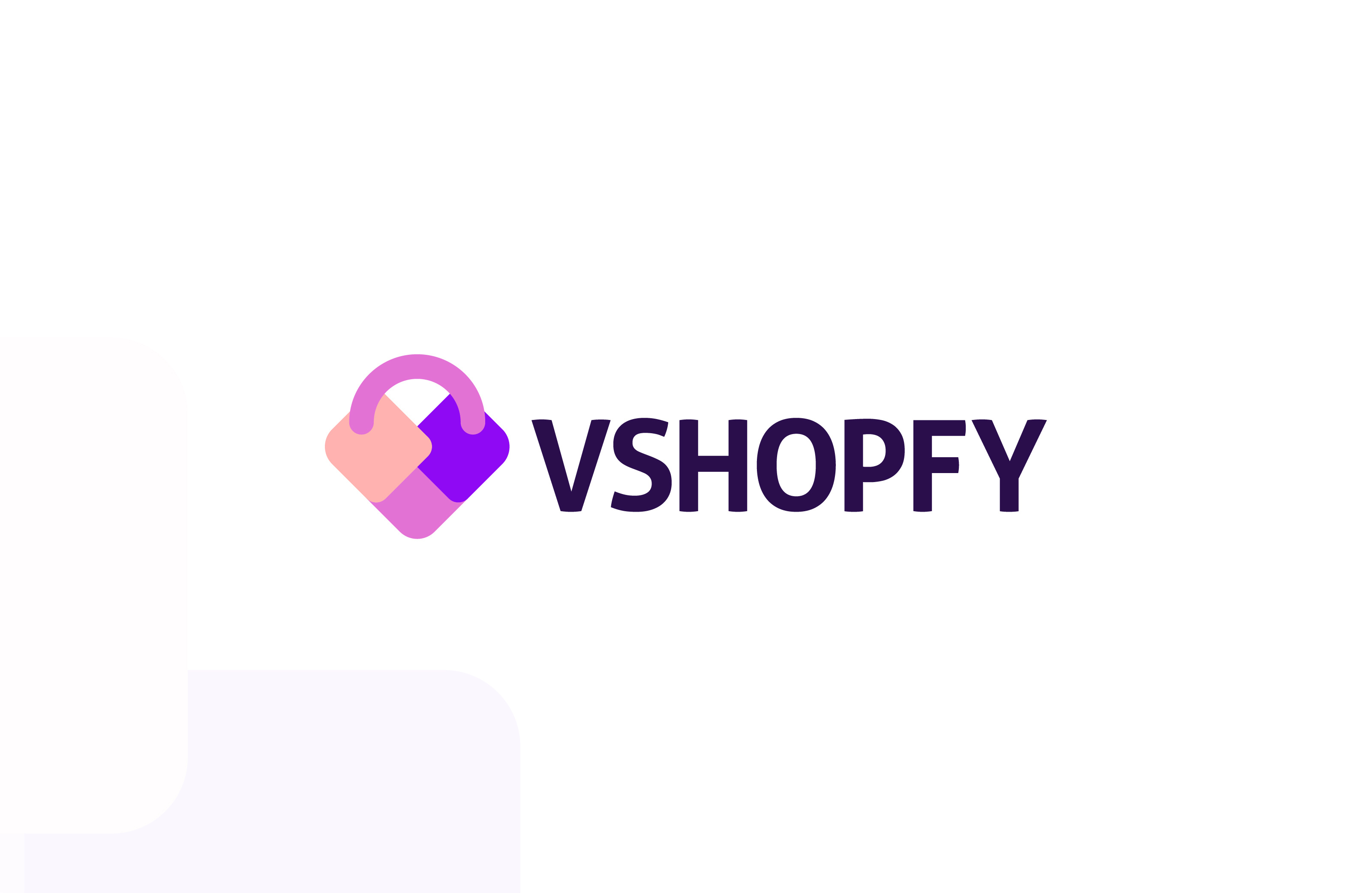 Vshopfy online shopping app logo branding by Firoj Kabir | Logo ...