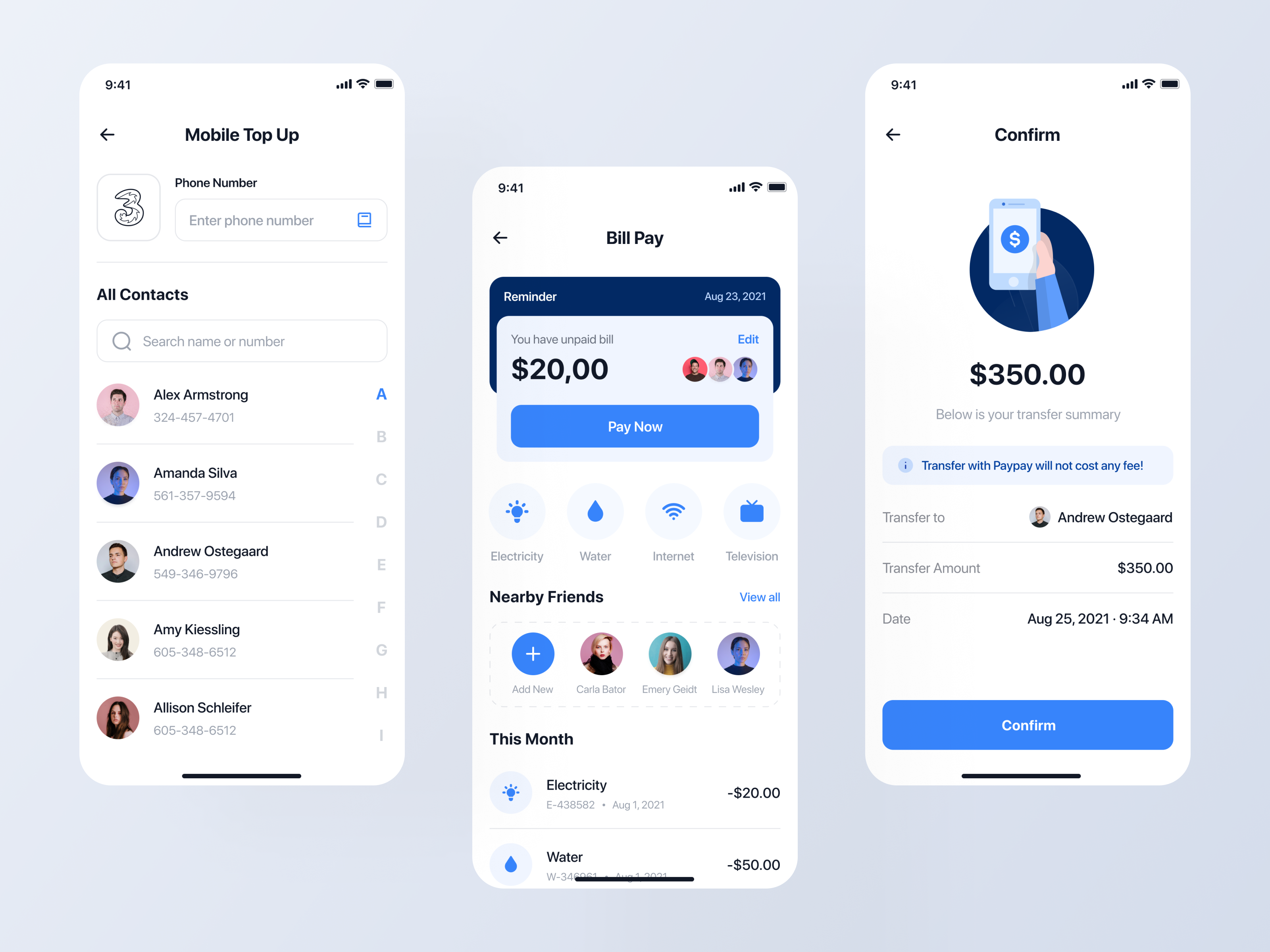 Paypay - Mobile App by Barly Design for Dipa Inhouse on Dribbble