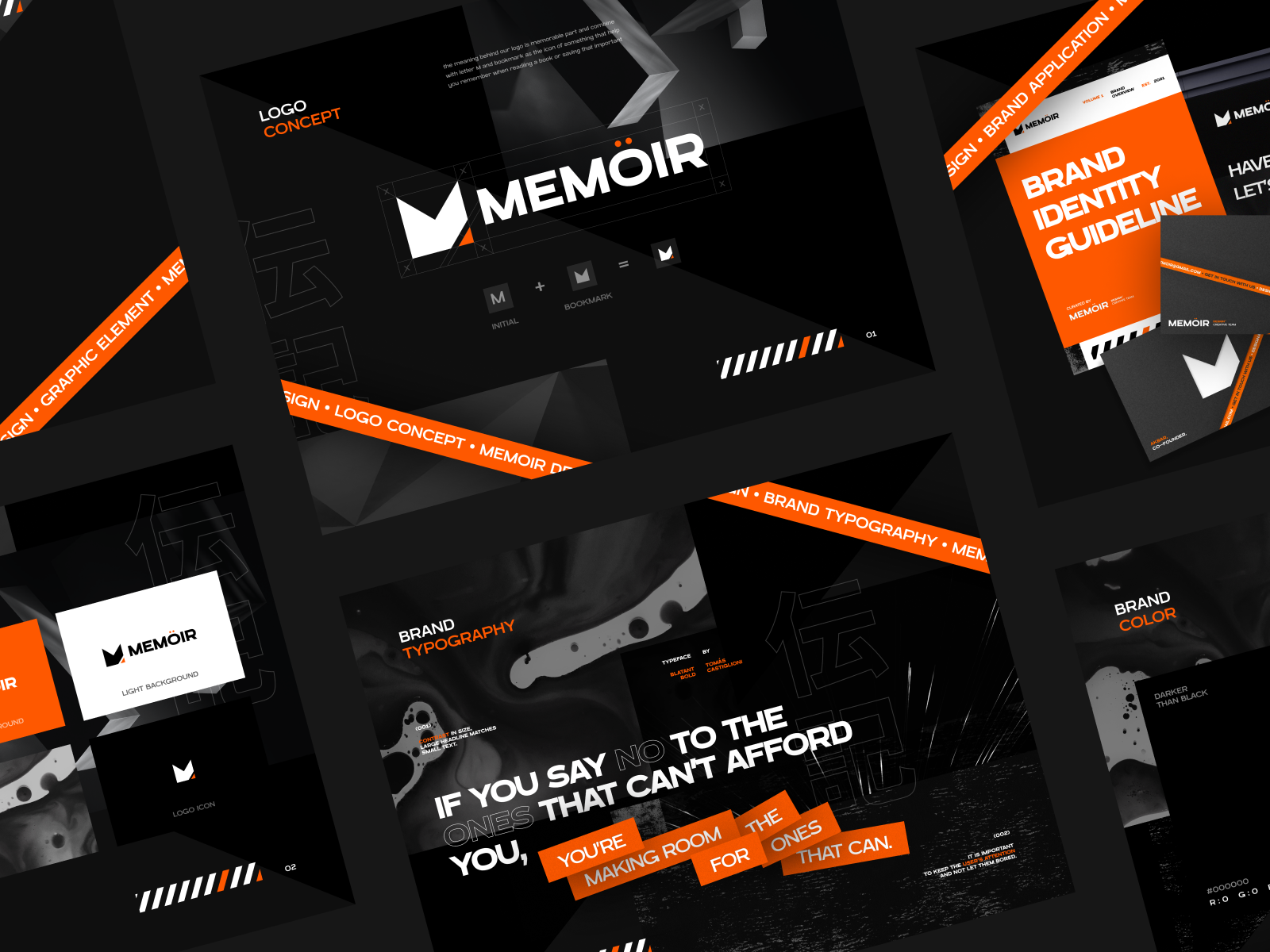 Memöir | Brand Identity by Fadhilah Rizky for Memoir on Dribbble